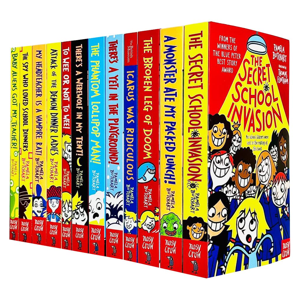 Baby Aliens Series 12 Books Collection Set (Baby Aliens Got My Teacher ...