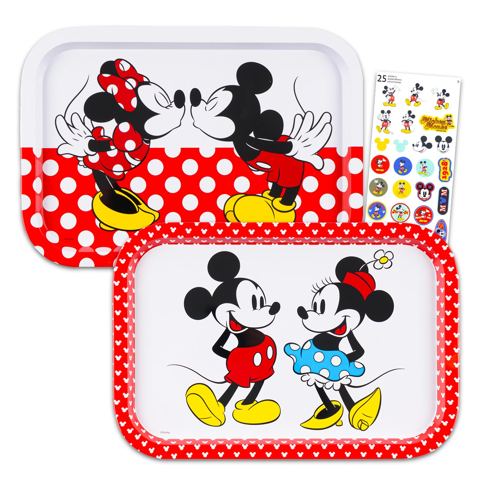 Amazon.com: Mickey Mouse Serving Trays - Minnie Mouse Serving Tray ...