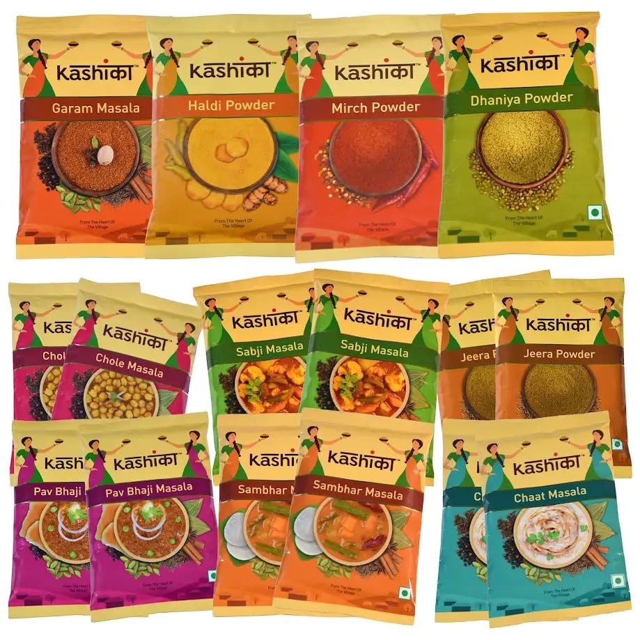 Kashika All Masala Combo | Haldi powder | Jeera Powder | Chilli Powder ...