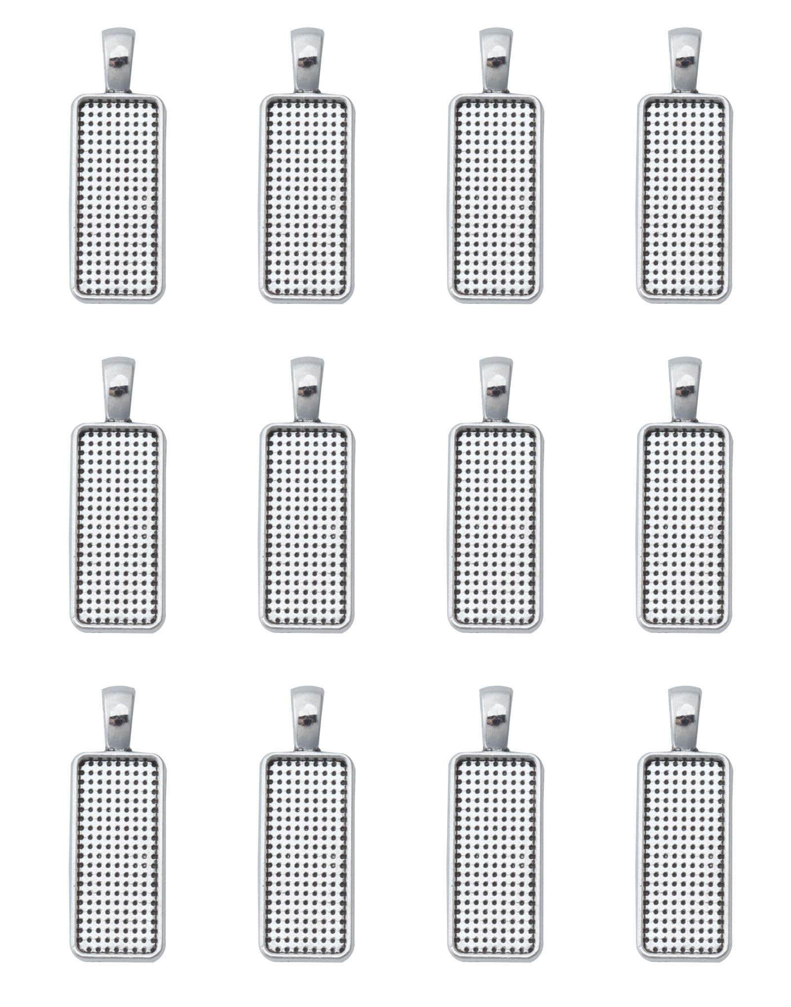 Amazon.com: SOWAKA 12 Pcs Pendant Trays with Glass Cabochon Domes ...