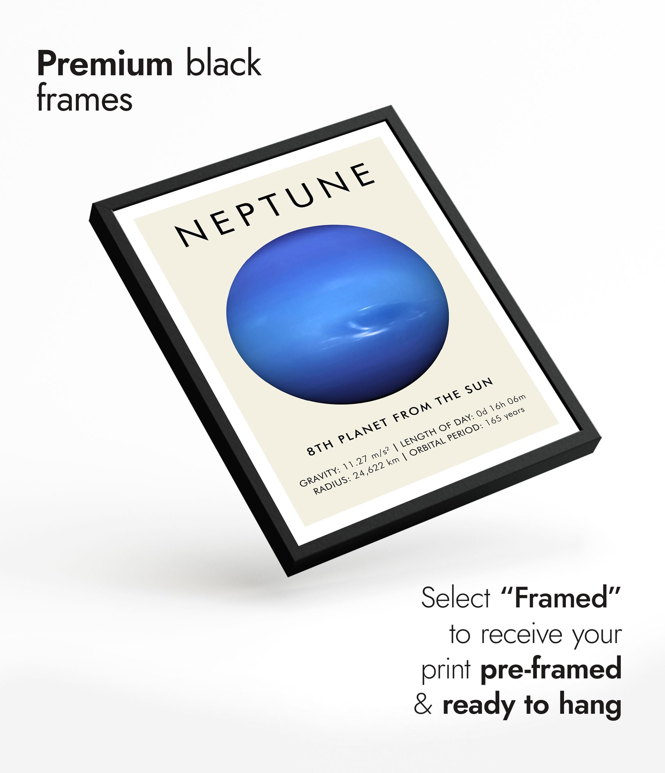 Planet Neptune Poster
