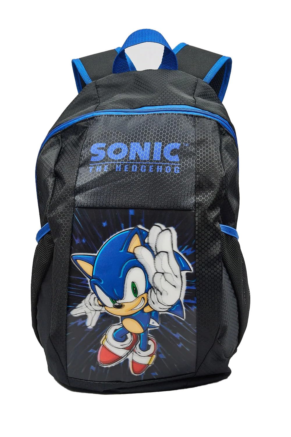 Buy William LambSonic the Hedgehog Lenticular Panel Backpack, Grey and ...