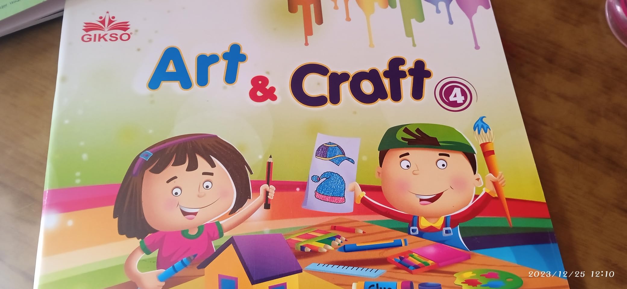 Buy GIKSO Art and Craft Activity Book - 4 for Kids Age 7 to 10 Years ...