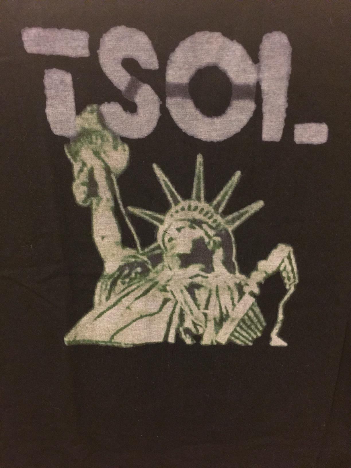 TSOL - Statue Of Liberty - Black T-shirt - size Large | Amazon.com