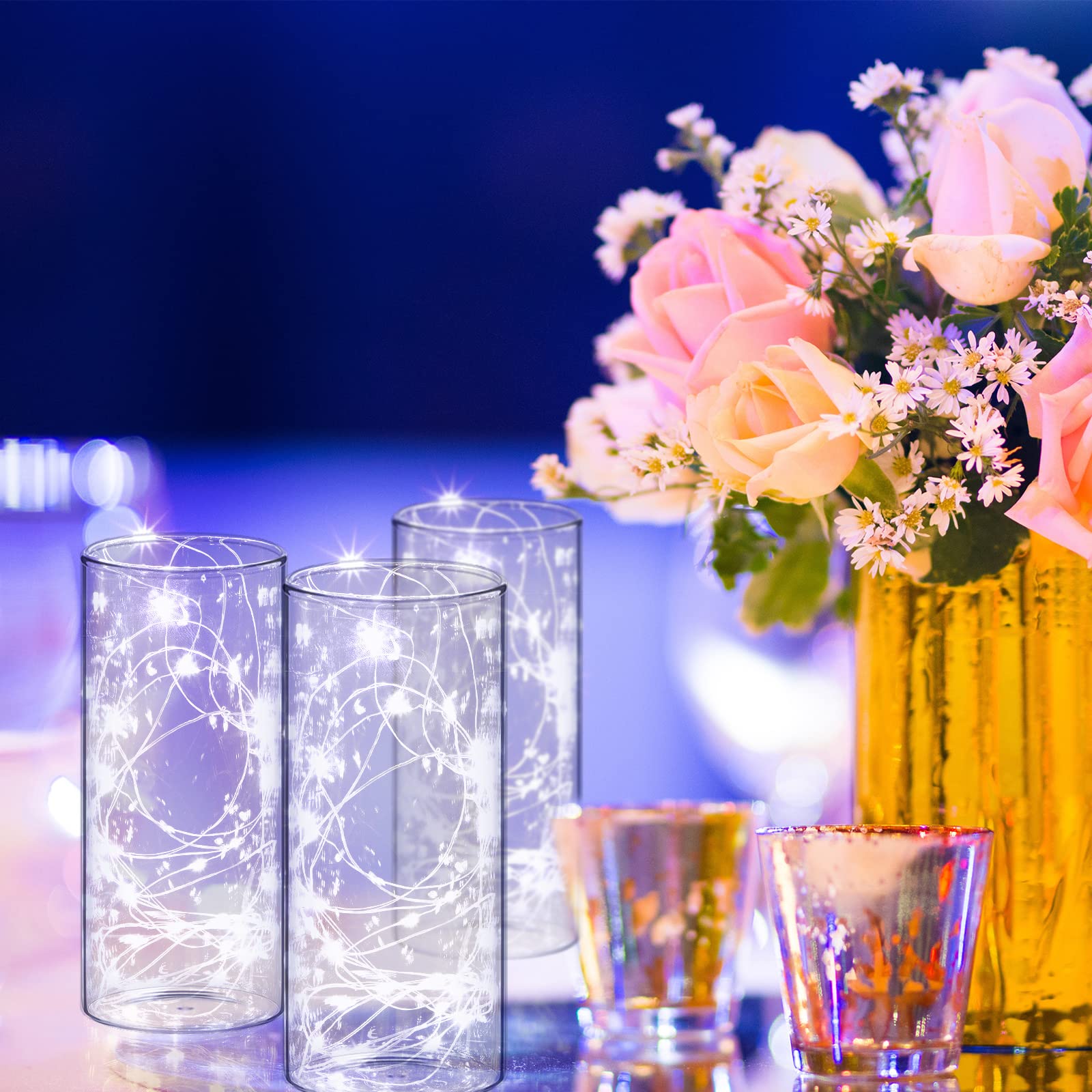 Diy Wedding Centerpieces With Led Lights Five Simple DIY Wedding