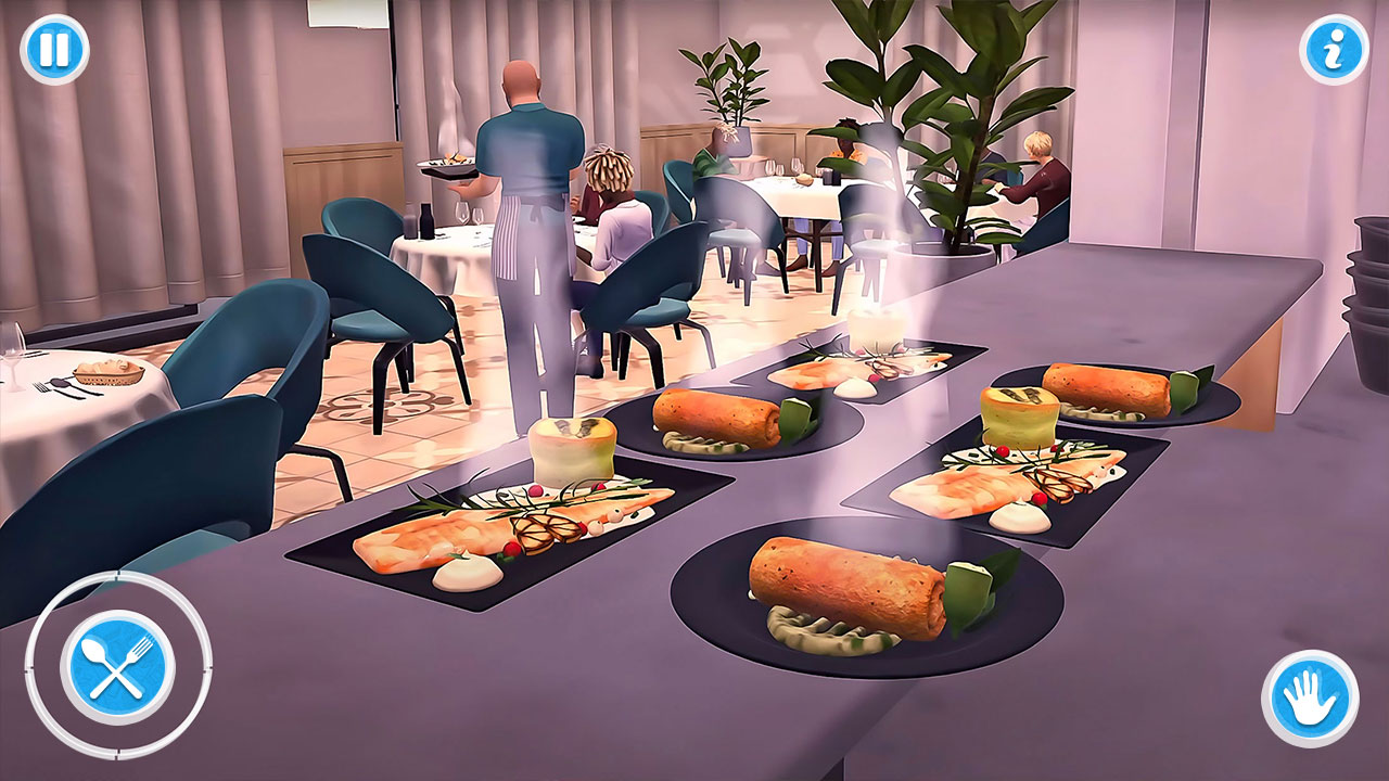 My Restaurant Simulator Manager Games 3D: Restaurant Manager Life Games ...