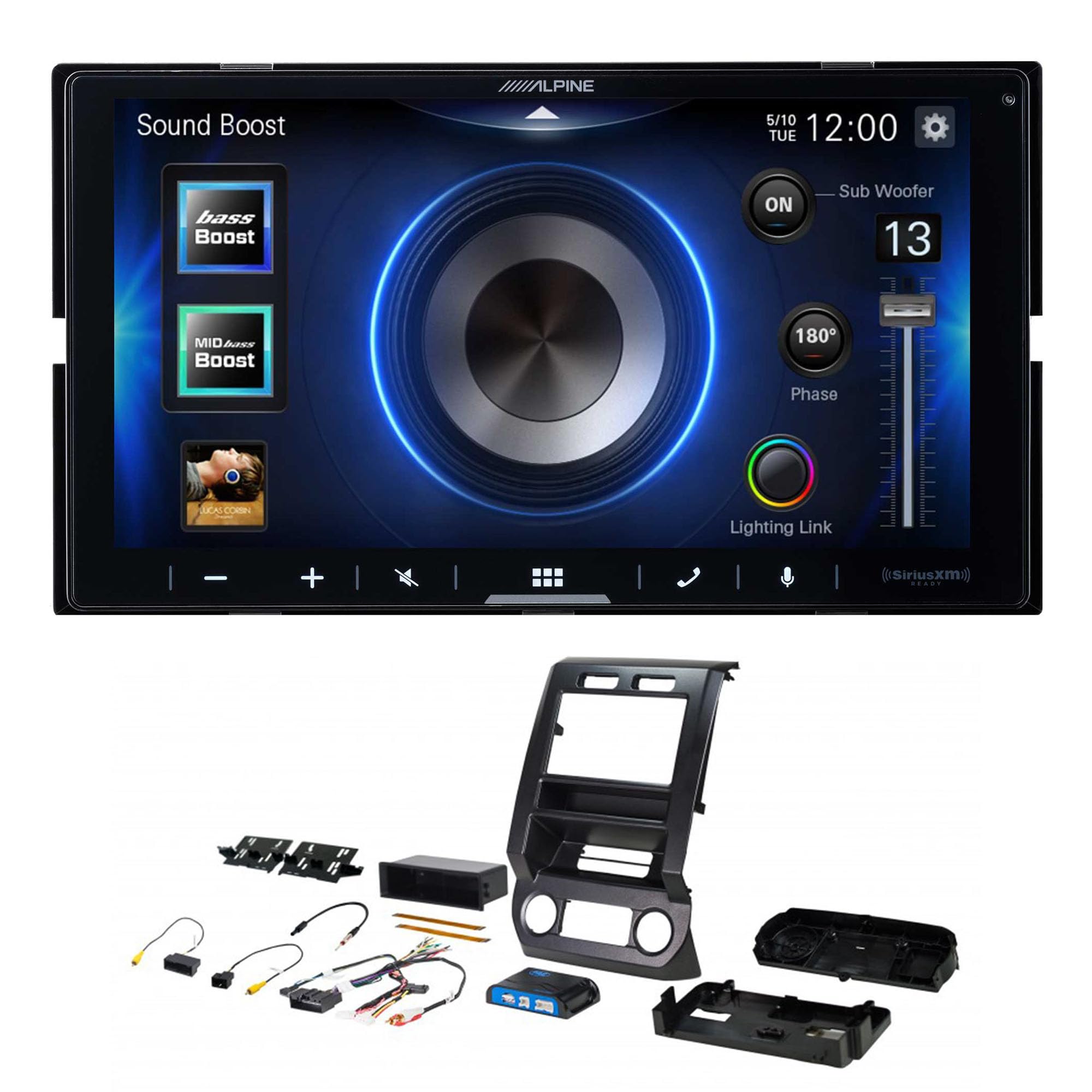 Amazon.com: Alpine ILX-W670 7-Inch Mech-Less Receiver w/PAC RPK4-FD2201 ...