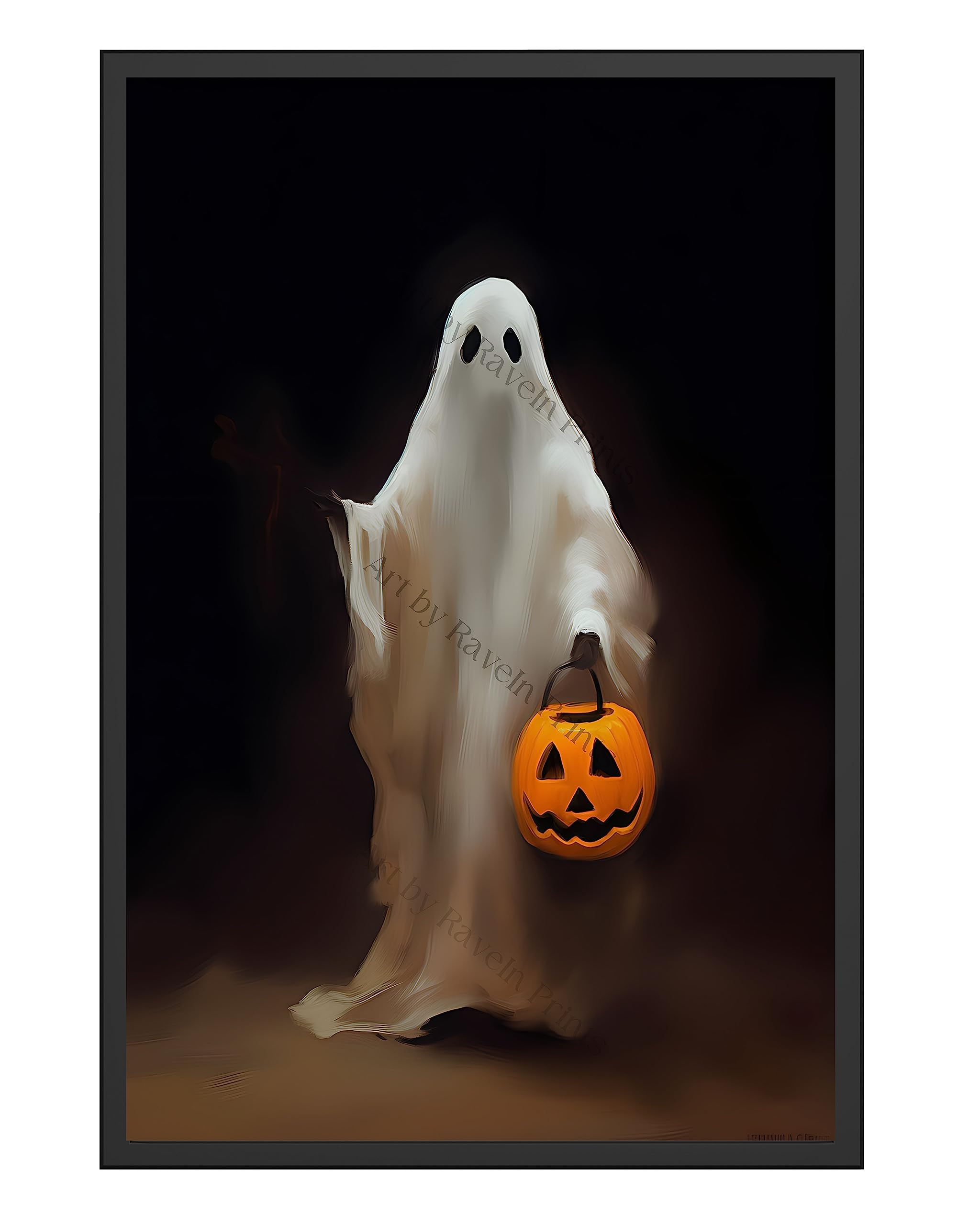 Ghost Jack O Lantern