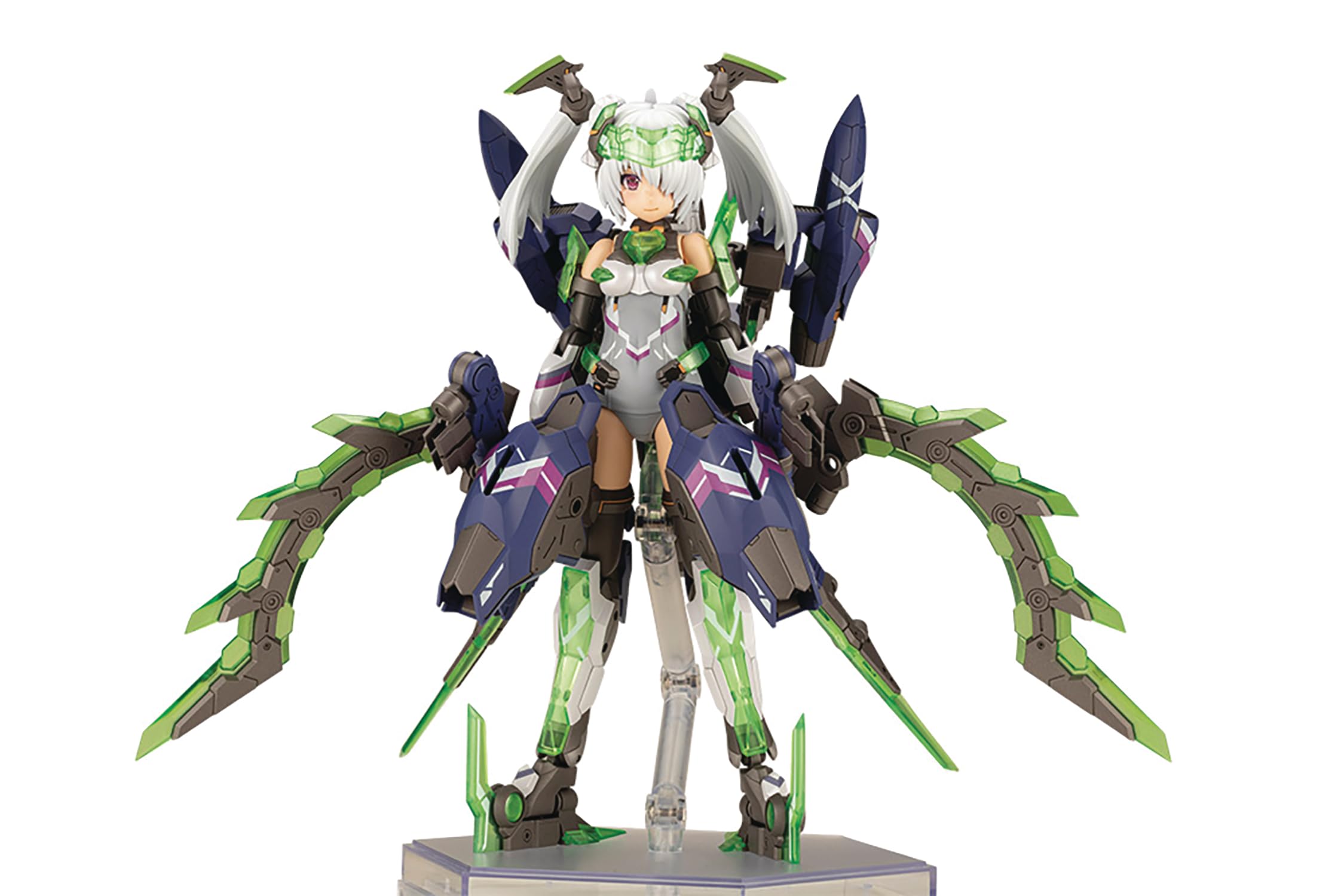 Amazon.com: Kotobukiya Frame Arms Girl: Hresvelgr=Cornix Plastic Model ...