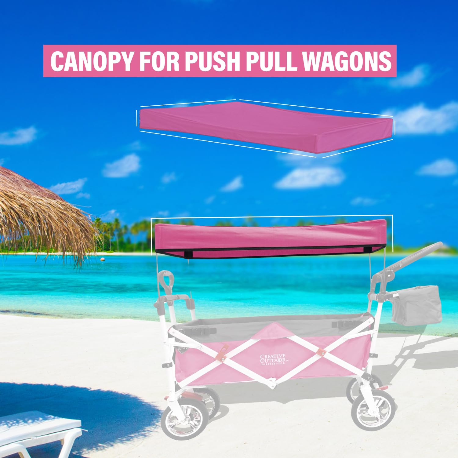 Snapklik.com : Creative Outdoor Distributor Removable Canopy For Push ...