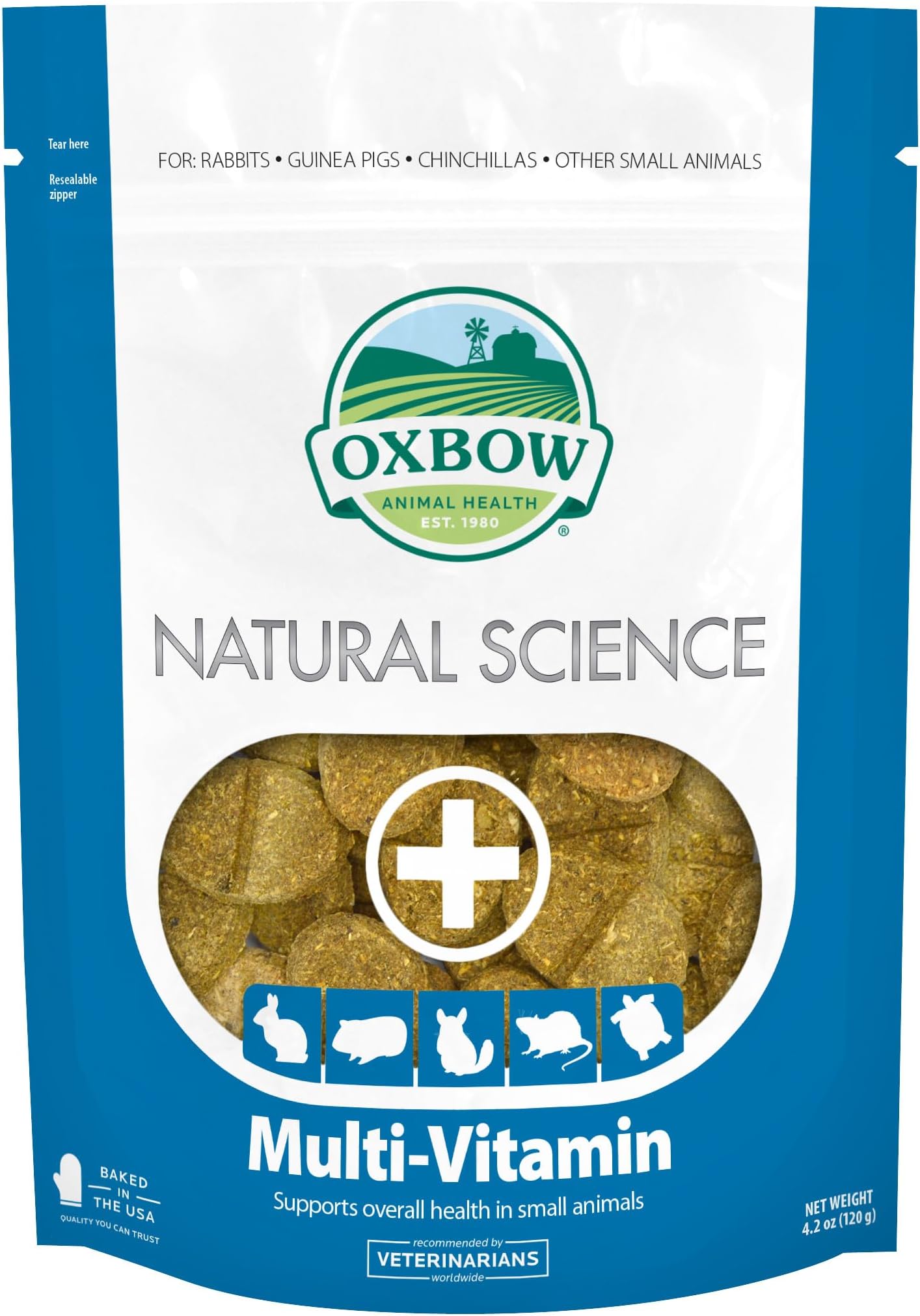Amazon.com : Oxbow Natural Science Small Animal Vitamin C Supplement ...