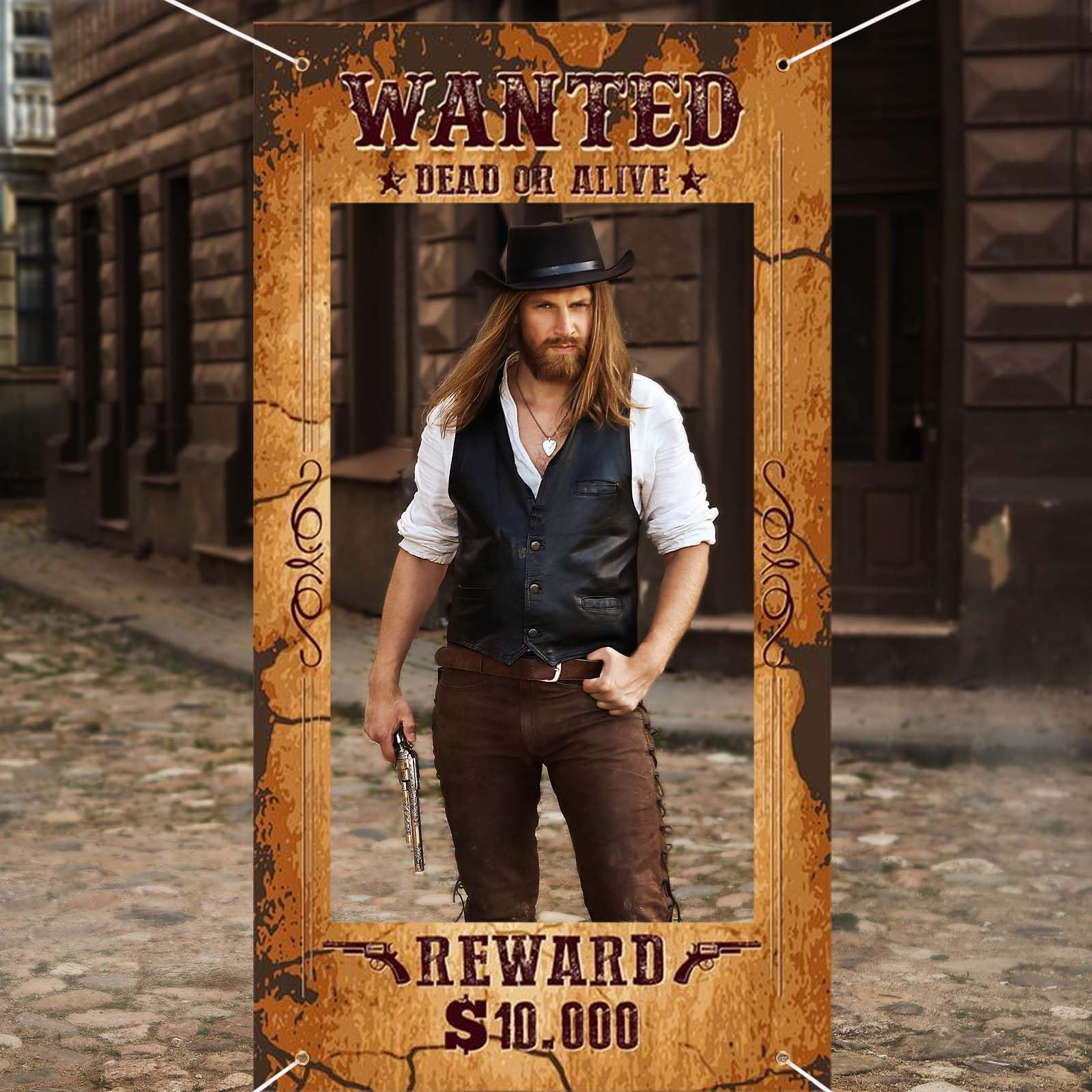 Cowboy Wanted Poster Template