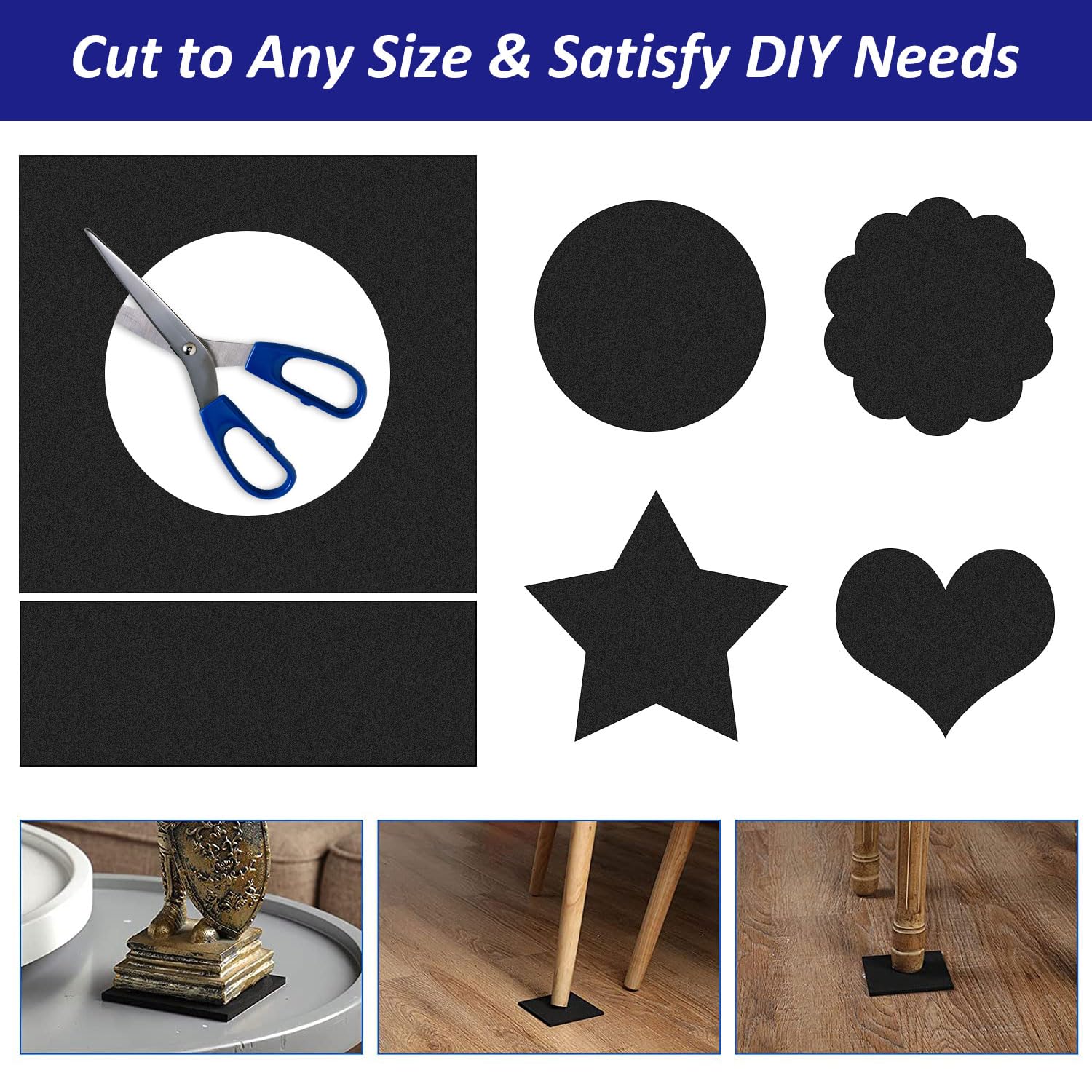 Snapklik.com : Neoprene Insulation Foam - 1/4" Thick Self Stick