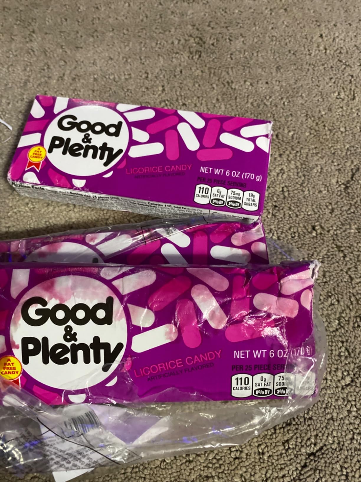 Good and Plenty, 6-Ounce Box (Pack of 3) : Amazon.ca: Grocery & Gourmet ...