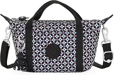 Kipling Art Compact Printed Crossbody Bag Blackish Tile: Handbags ...