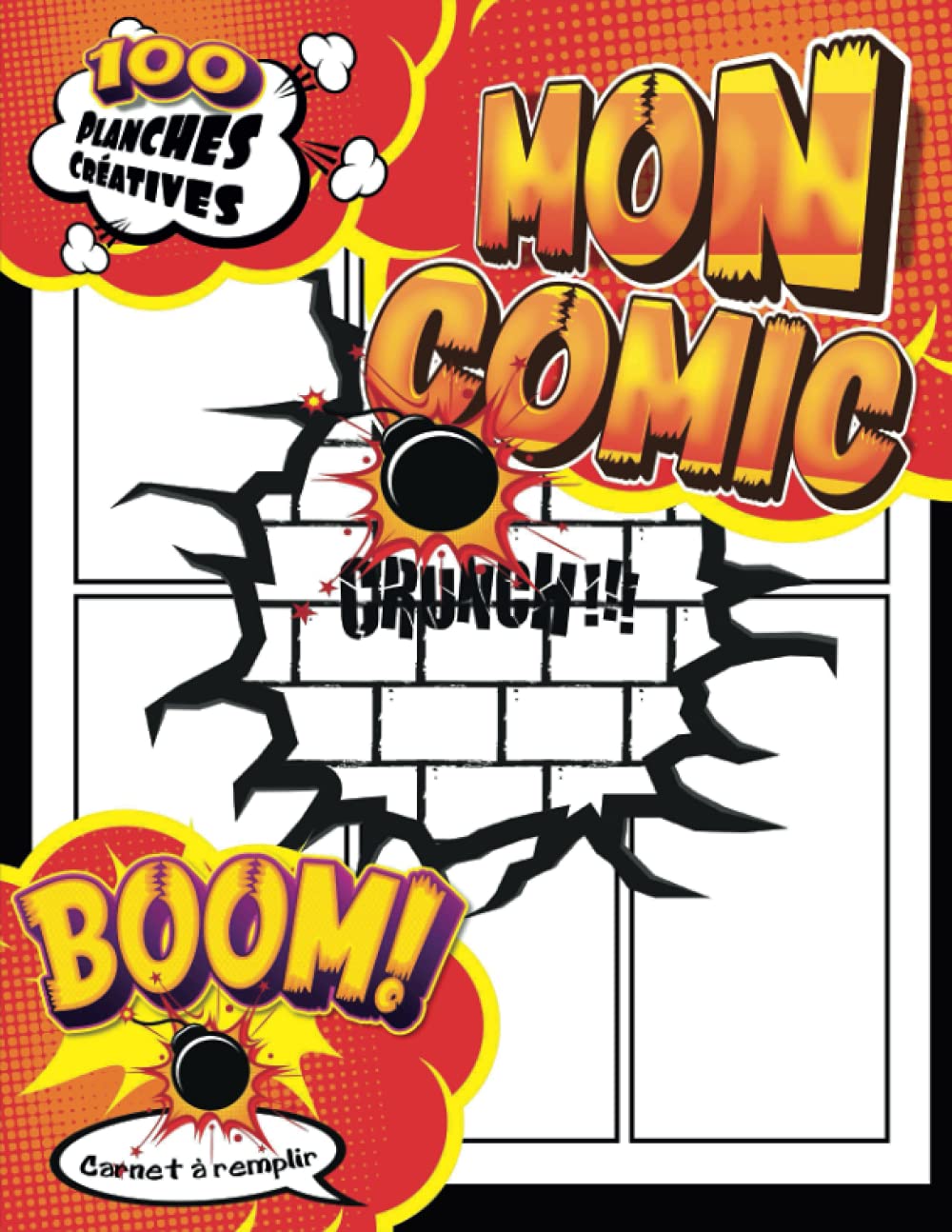 Buy Bd À Faire: Bande Dessinée Vierge Pour Créer Vos Propres Bandes ...