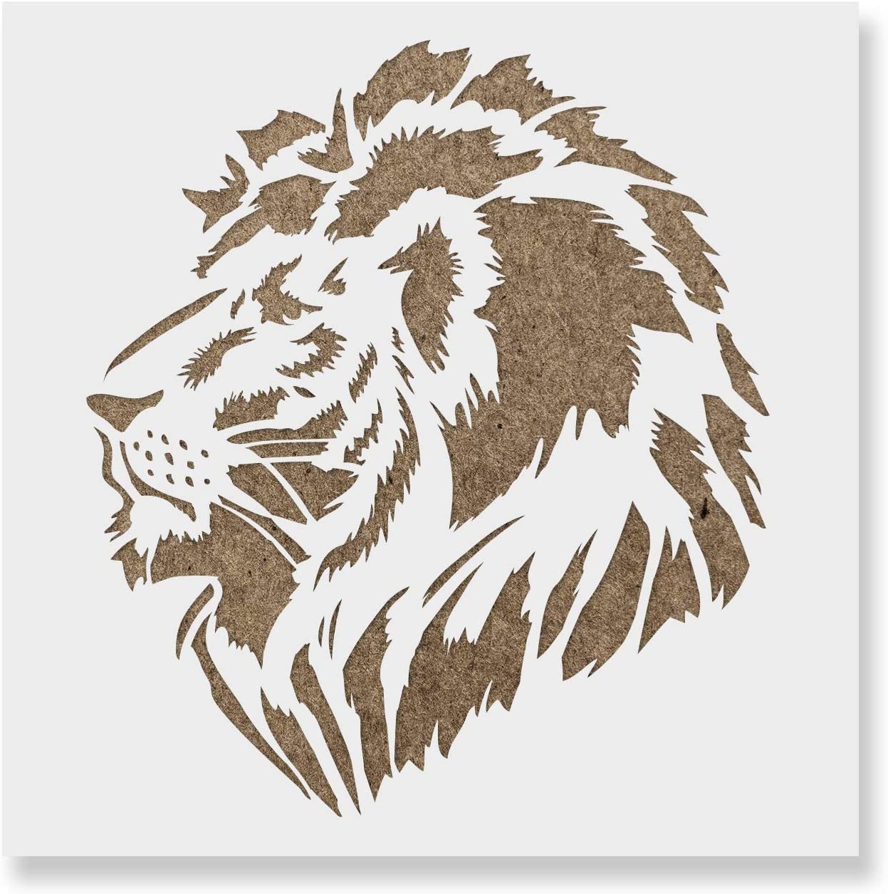 Lion Stencil Printable