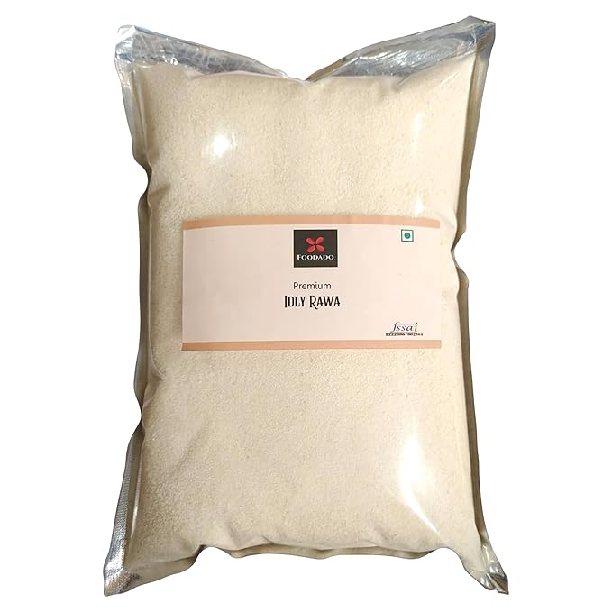 FOODADO Premium Idly Rava -Idly Rava for Soft and Fluffy Idlis (450gm ...