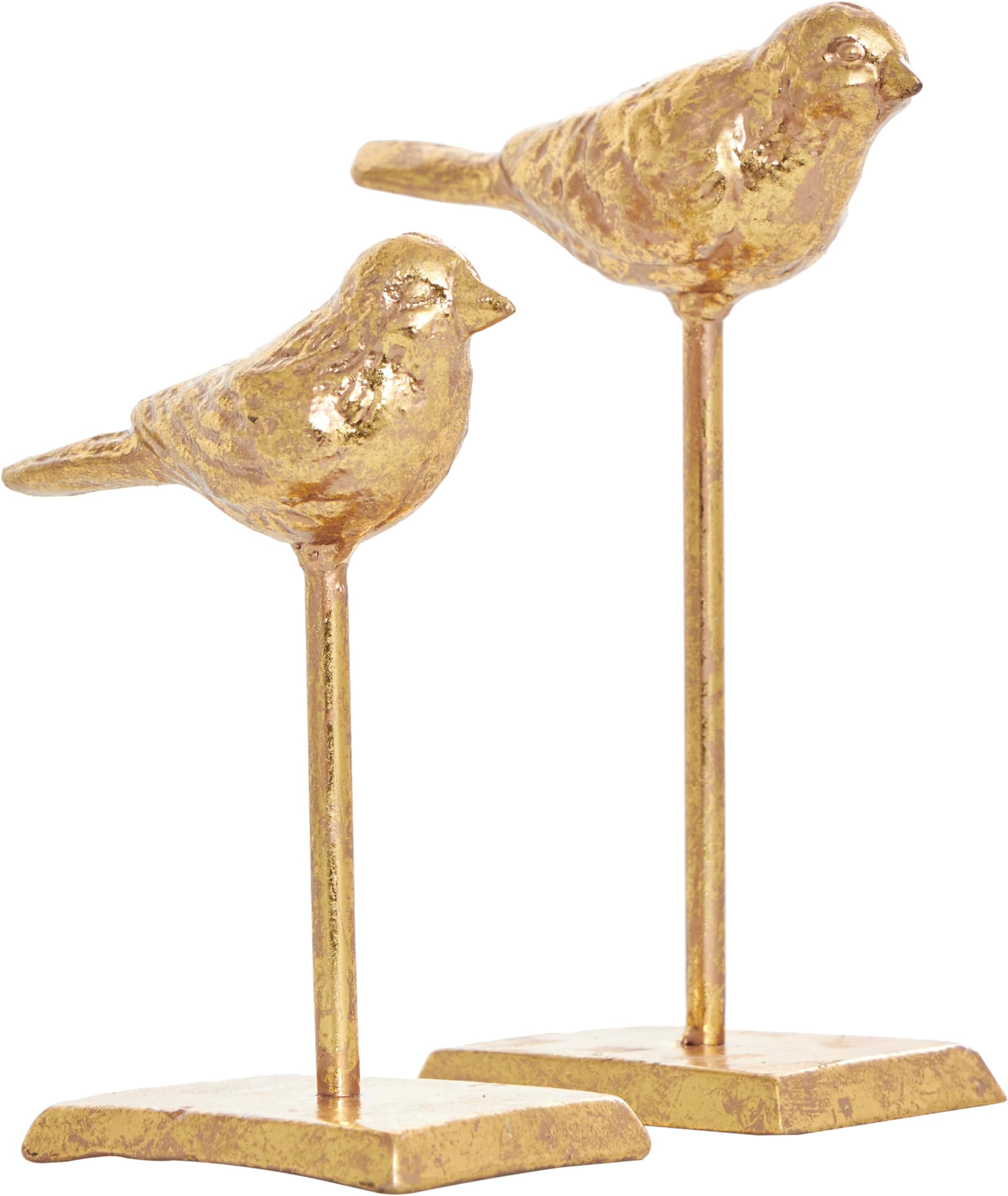 Amazon.com: Deco 79 Metal Bird Decorative Sculpture Home Decor Statues ...