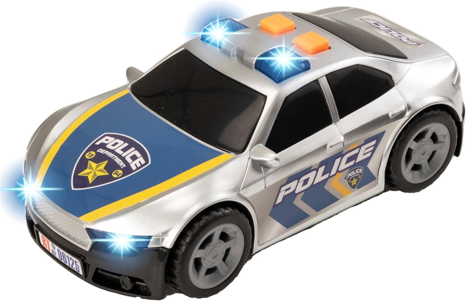 Teamsterz Mighty Machines Small Police Car | Police Car with Realistic ...