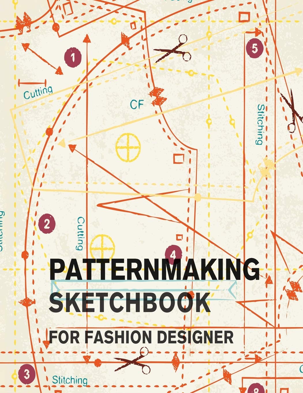 Patternmaking Sketchbook for Fashion Designer: Making Fashion Pattern ...