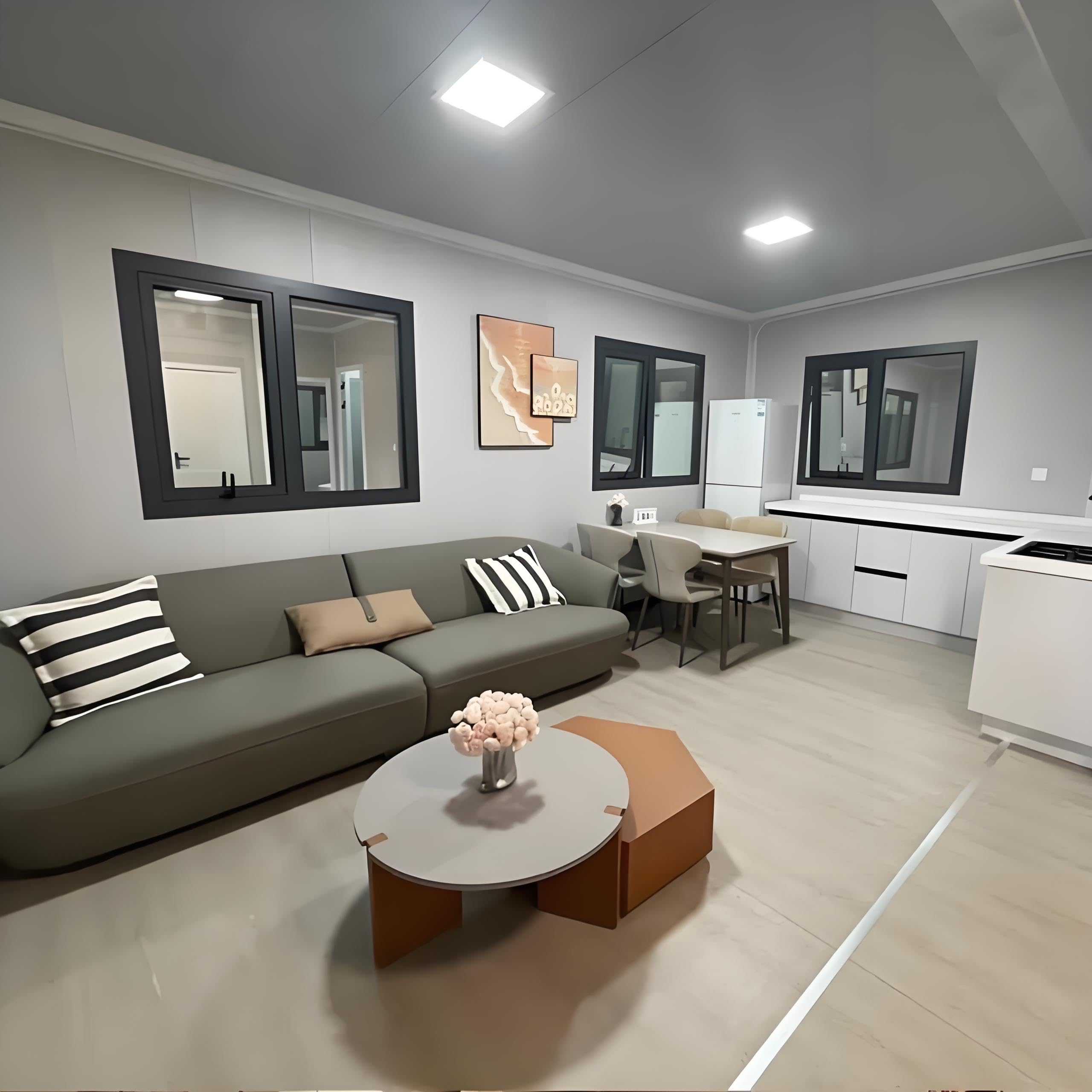 Portable Prefab Micro Home Backyard Office Foldable Portable Micro Home ...
