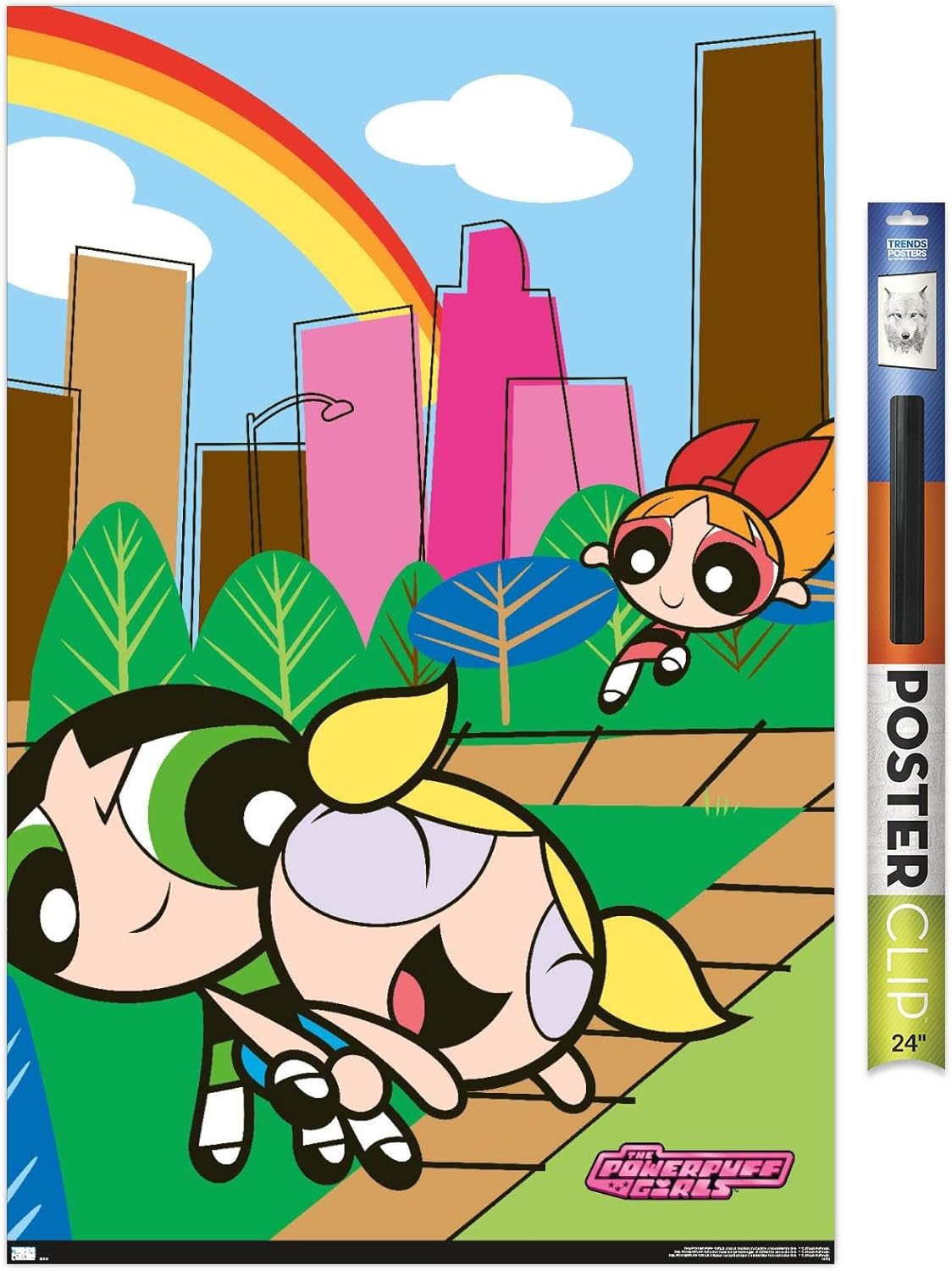 Amazon.com: Trends International The Powerpuff Girls - Group Park Wall ...