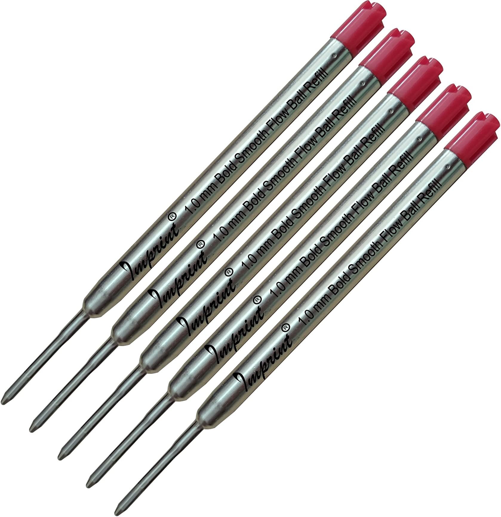 IMPRINT Red Jotter Refills - Smooth Flow Ink Ballpoint Pen Universal ...