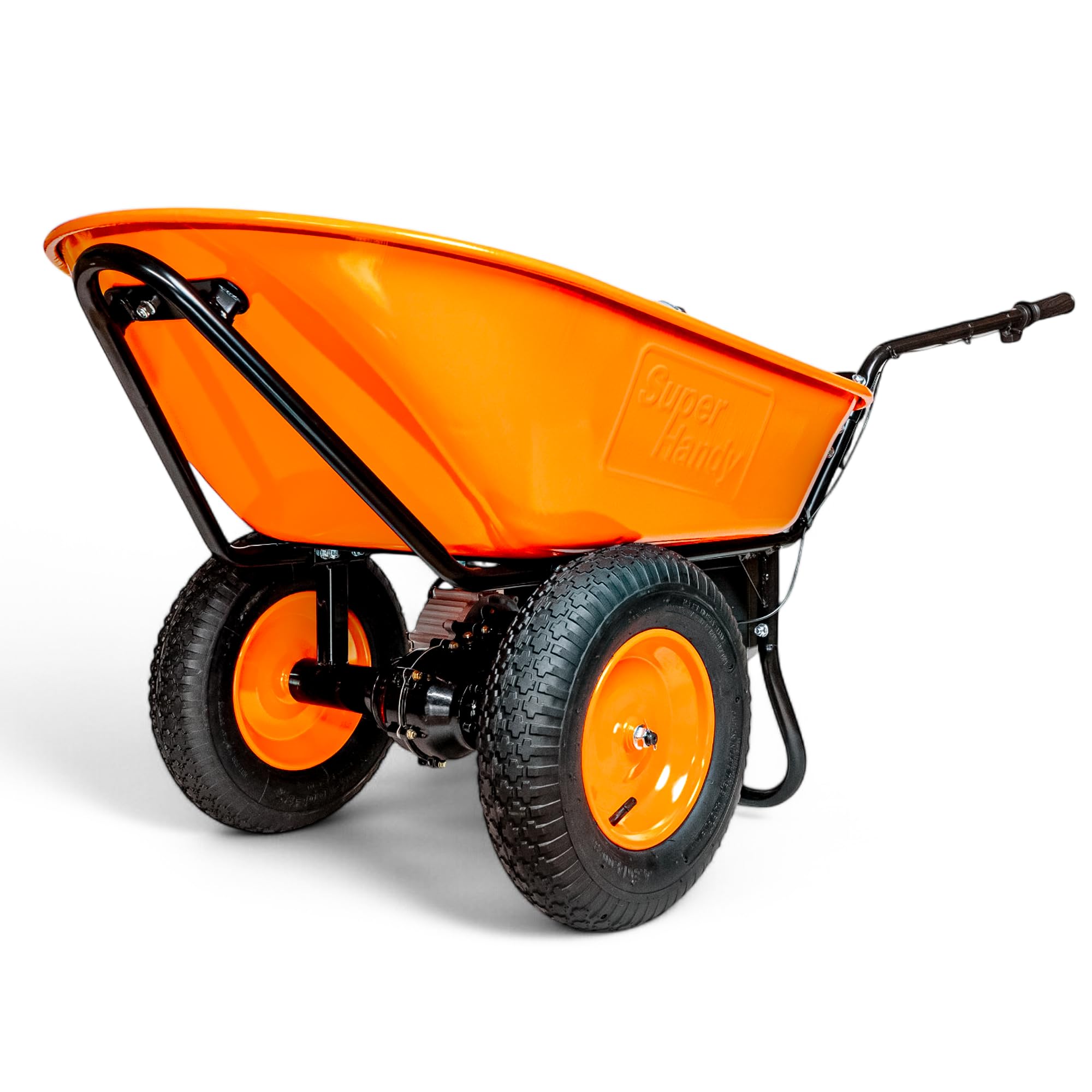 Low Profile Wheelbarrow Plastic & Steel Wheelbarrows | TUFX®