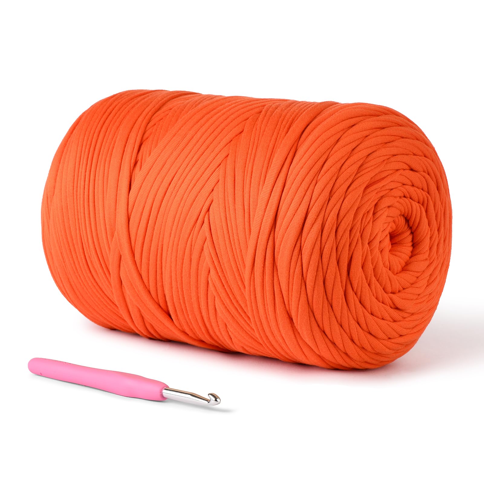 Amazon.com: (800g/228yds) T Shirt Yarn, Soft Tshirt Crochet Yarn for ...