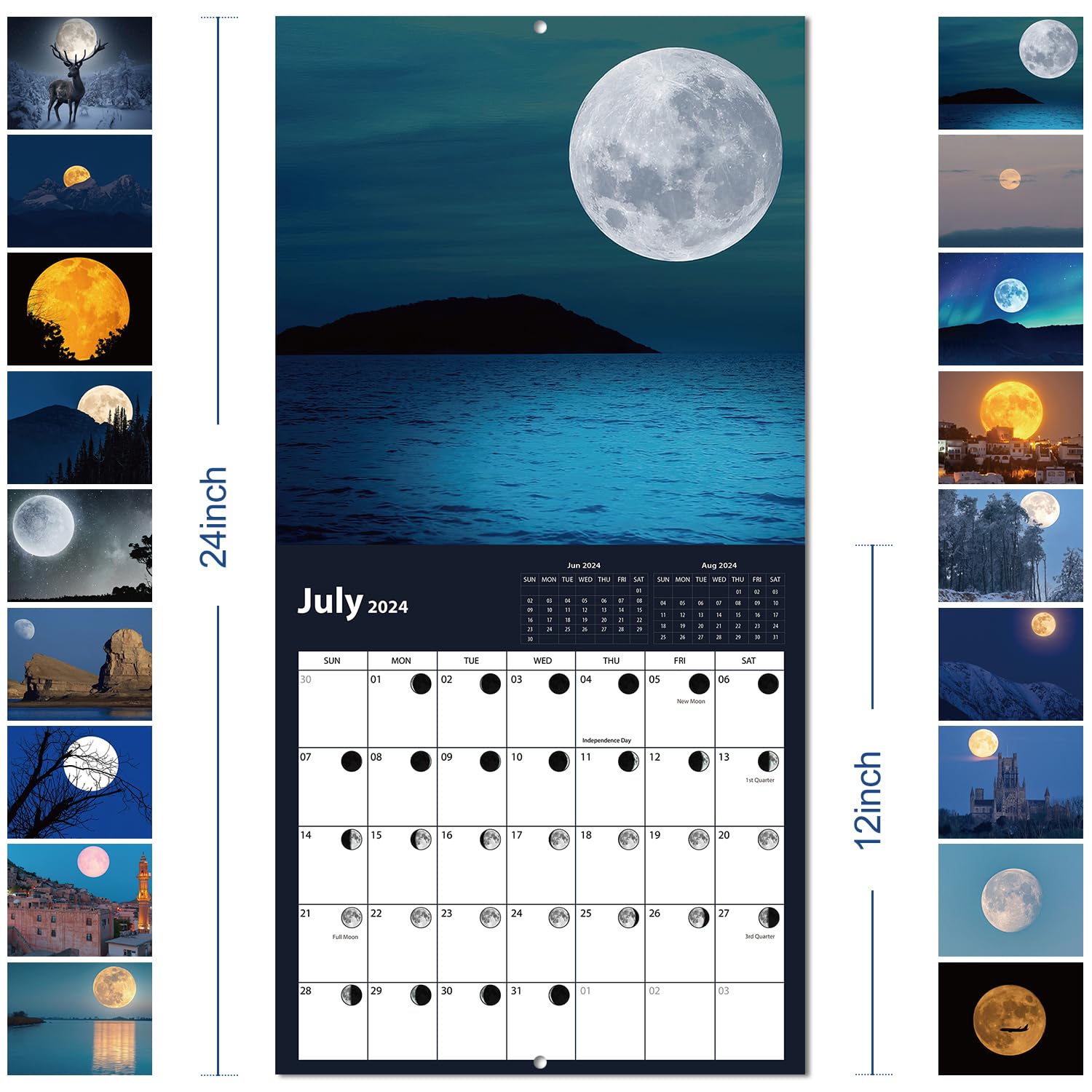 Moon Calendar October 2024