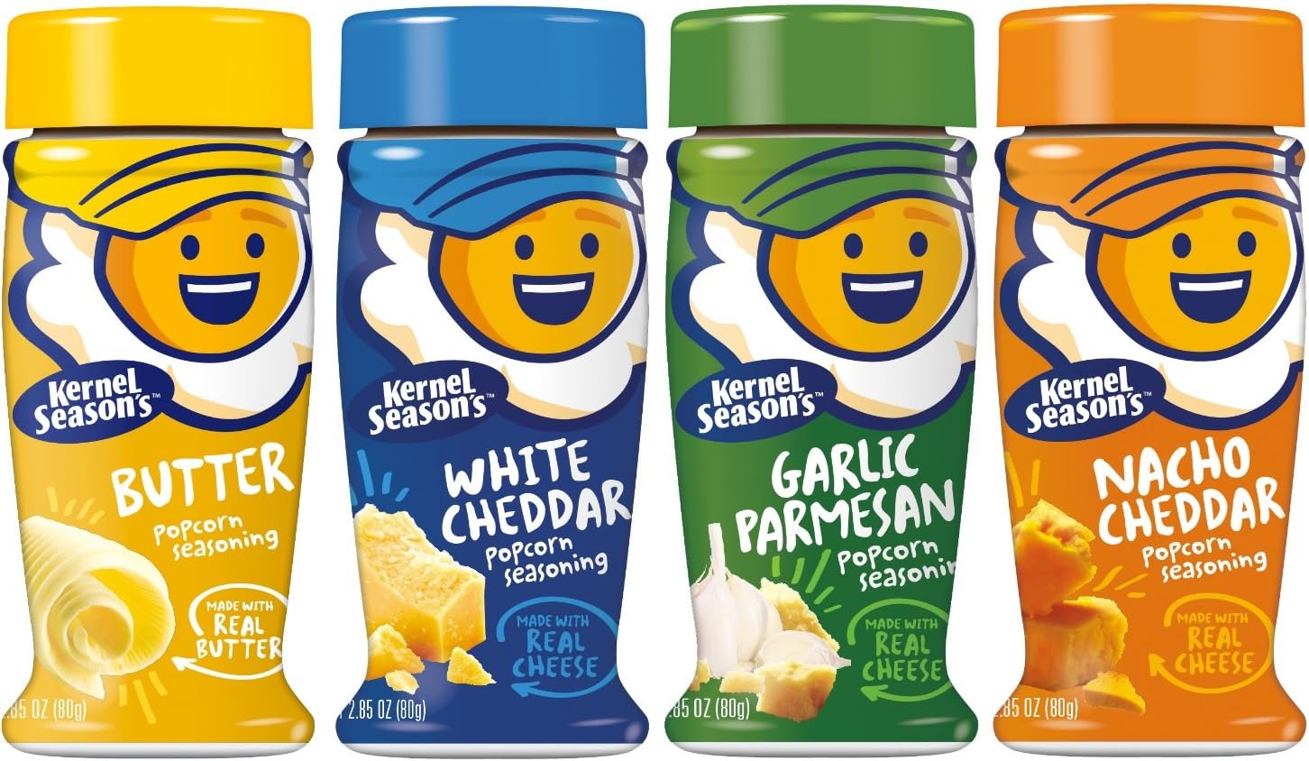 Amazon.com: Kernel Seasons Popcorn Flavors Variety Pack of 15 Flavors