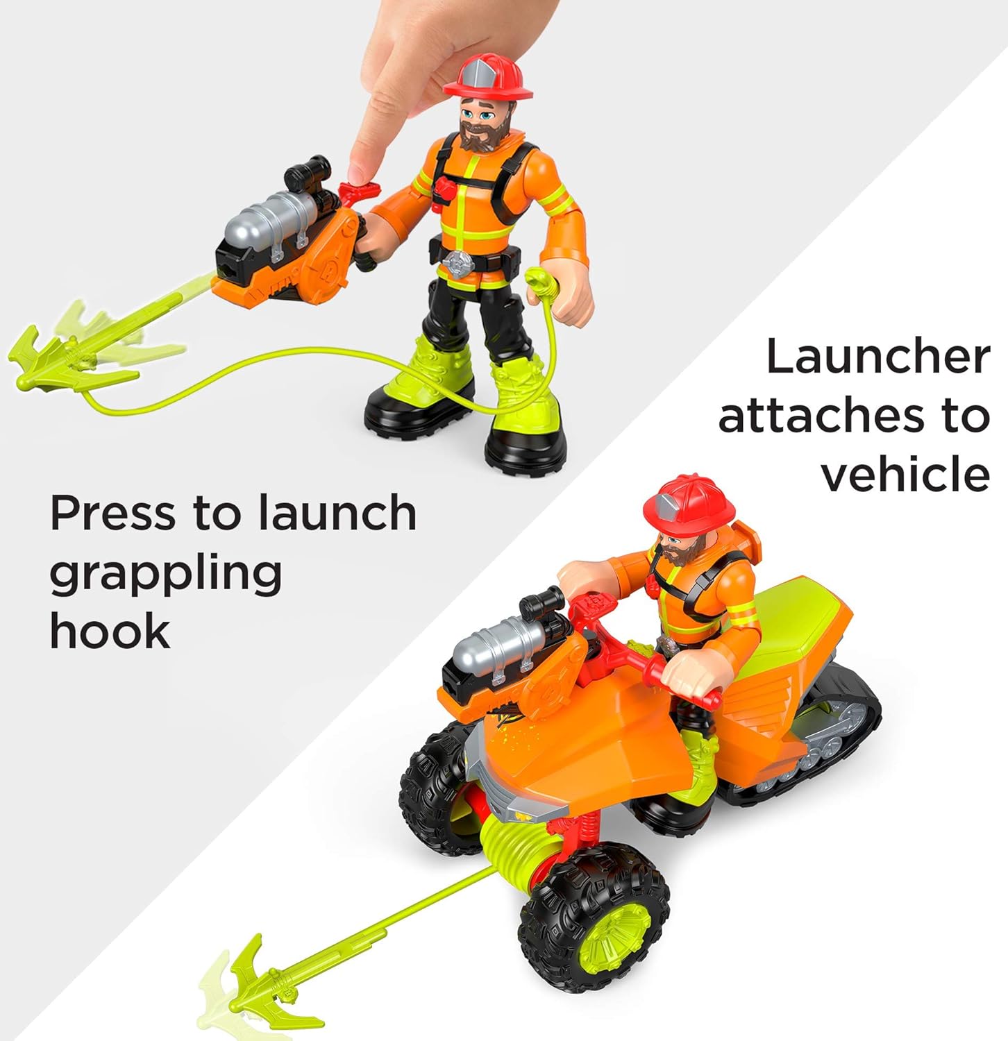 Toy Figures & Playsets Action Figures Fisher-Price Rescue Heroes ...