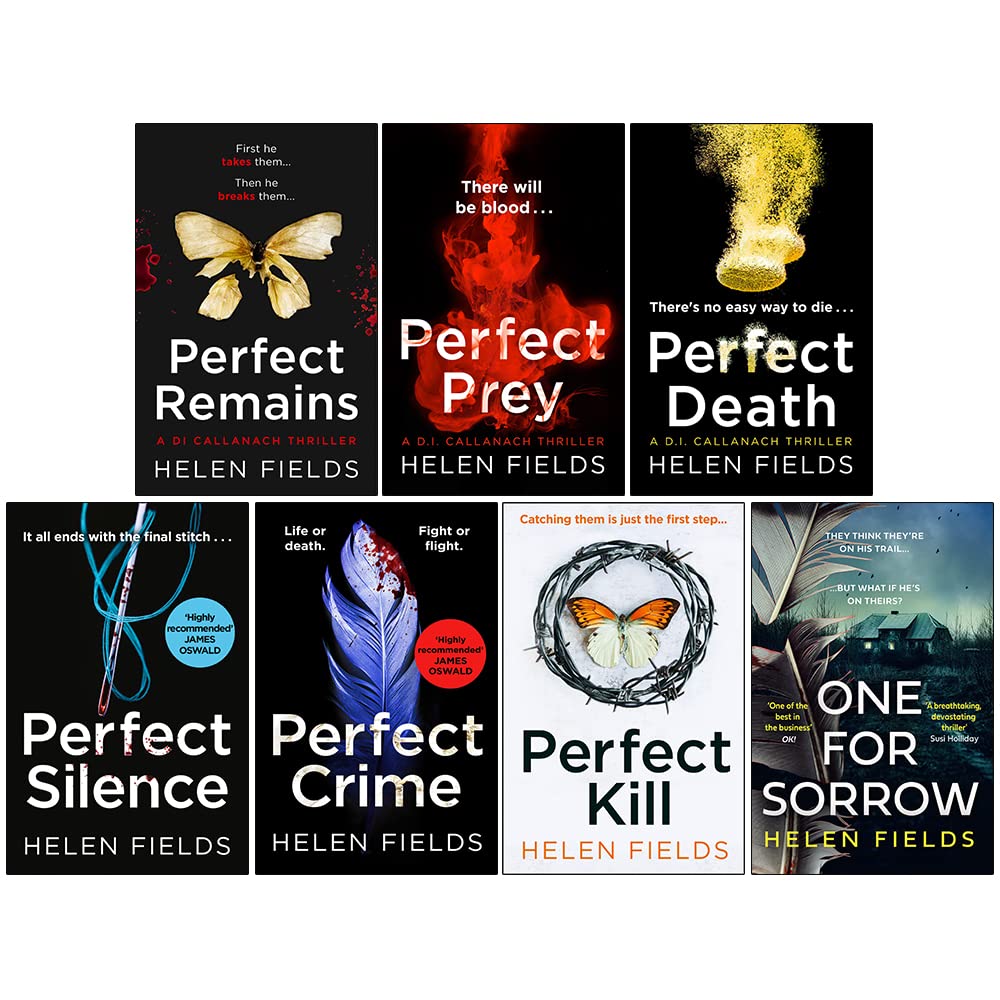 DI Callanach Series 1-7 Books Collection Set By Helen Fields (Perfect ...