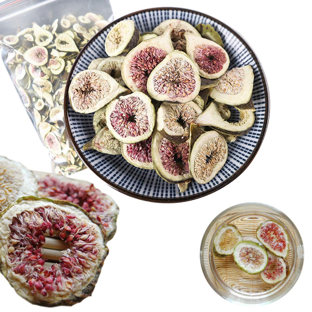 Amazon | Chinese Herbal tea Figs dried fruit teaイチジクドライフルーツティー ハーブティー ...