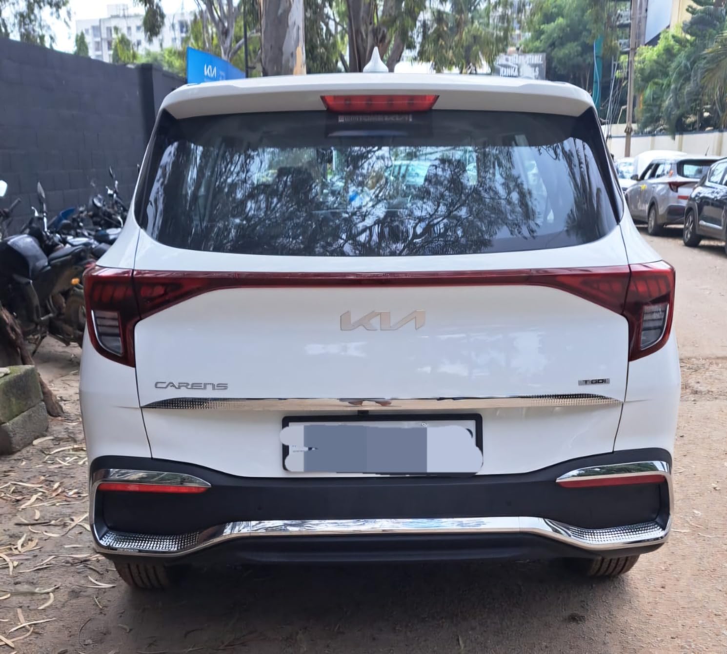 Automaze Cn-League Imported Chrome Rear Trunk Steamer Diggy Down Patti ...