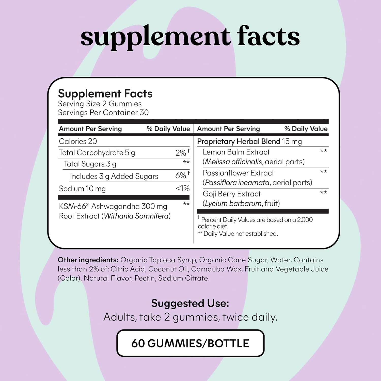 Buy Lemme Chill De-Stress Ashwagandha Gummies with KSM-66 ...