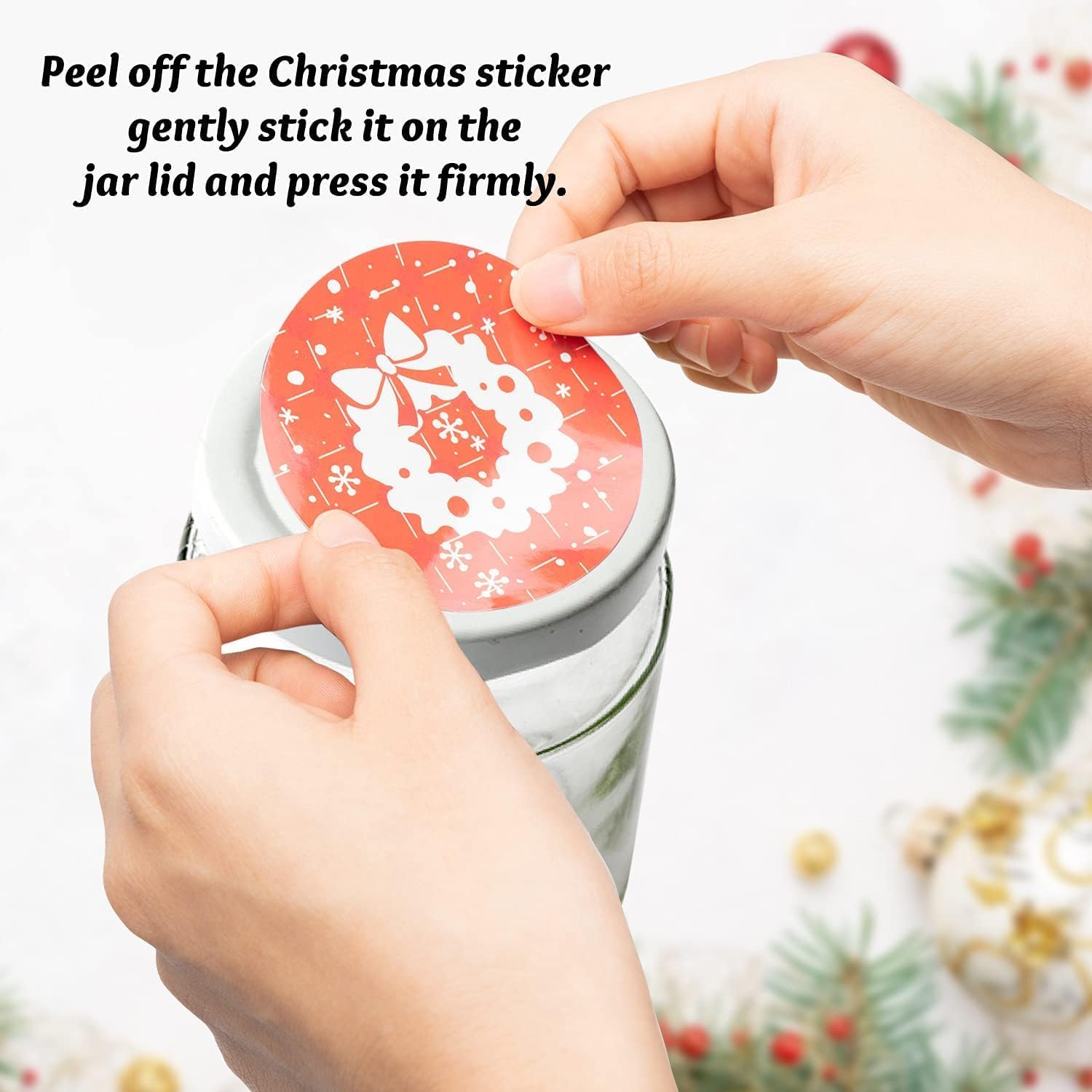 Canning Jar Labels For Christmas Template
