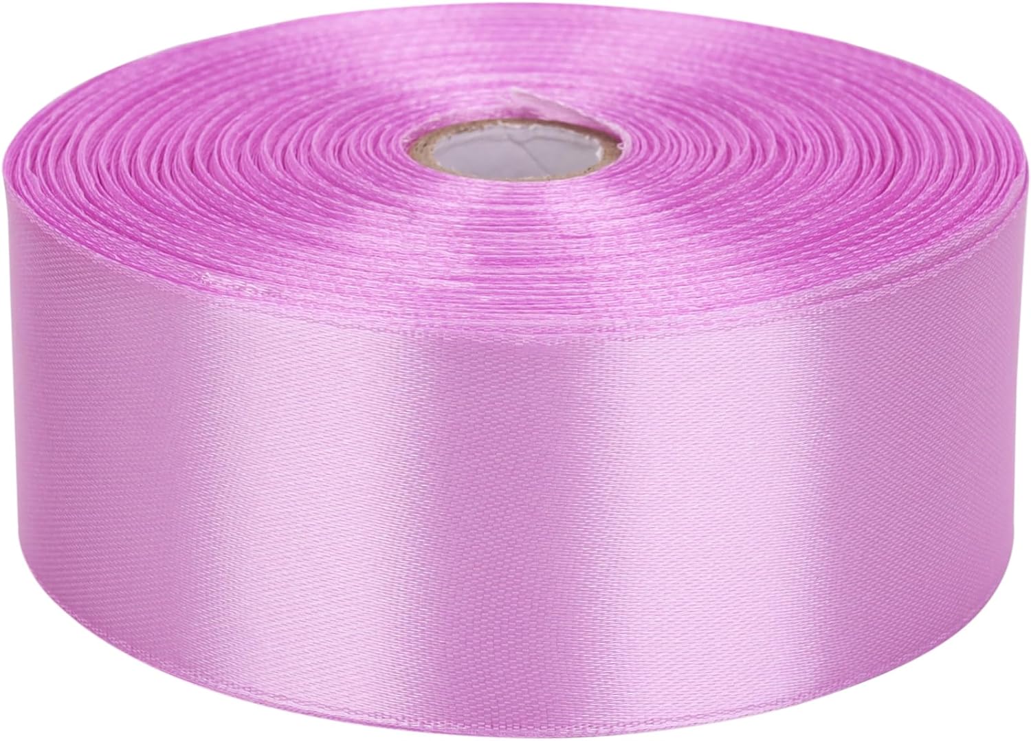 Amazon.com: Baocuan 1-1/2 inch Lilac Satin Ribbon 50 Yards Solid Fabric ...