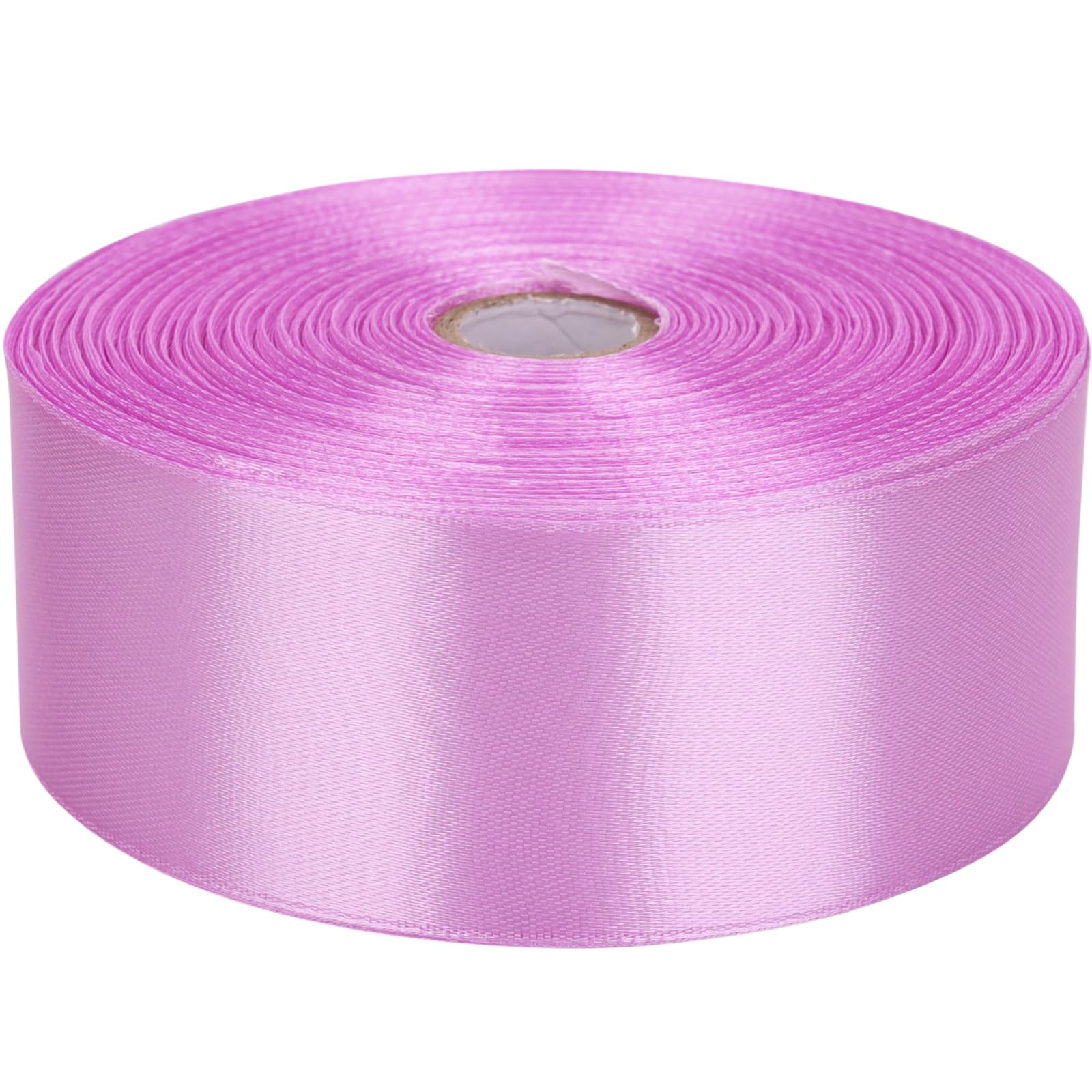 Amazon.com: Baocuan 1-1/2 inch Lilac Satin Ribbon 50 Yards Solid Fabric ...