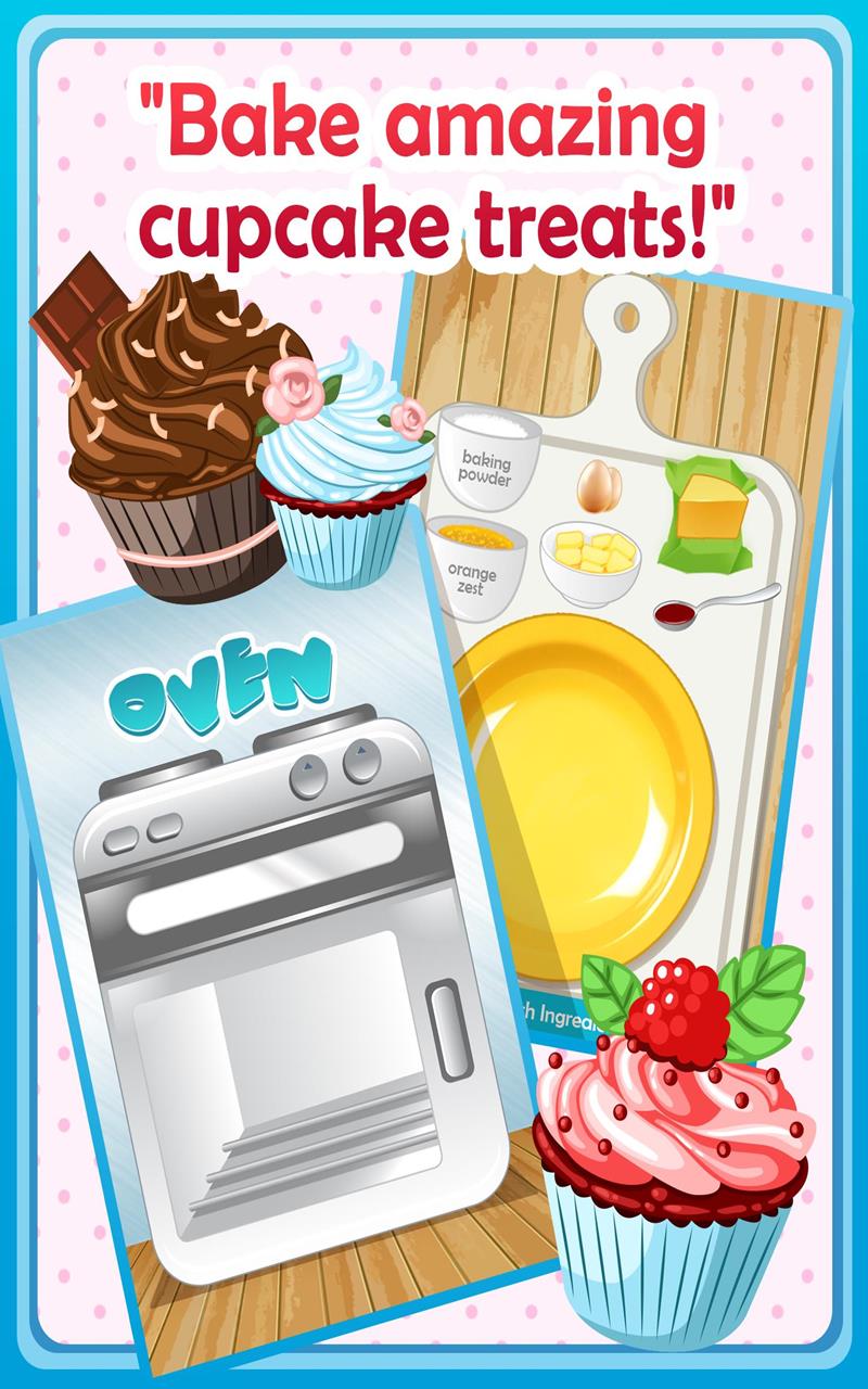 Cupcake Maker Food & Cookery Game Free - For Fans Of The Great British ...