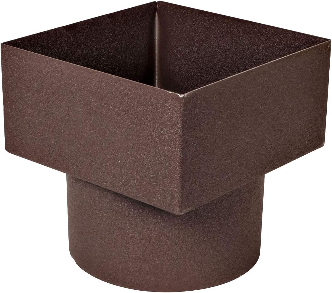 Aquabarrel Gutter Downspout to Underground Pipe Transition, Tile ...