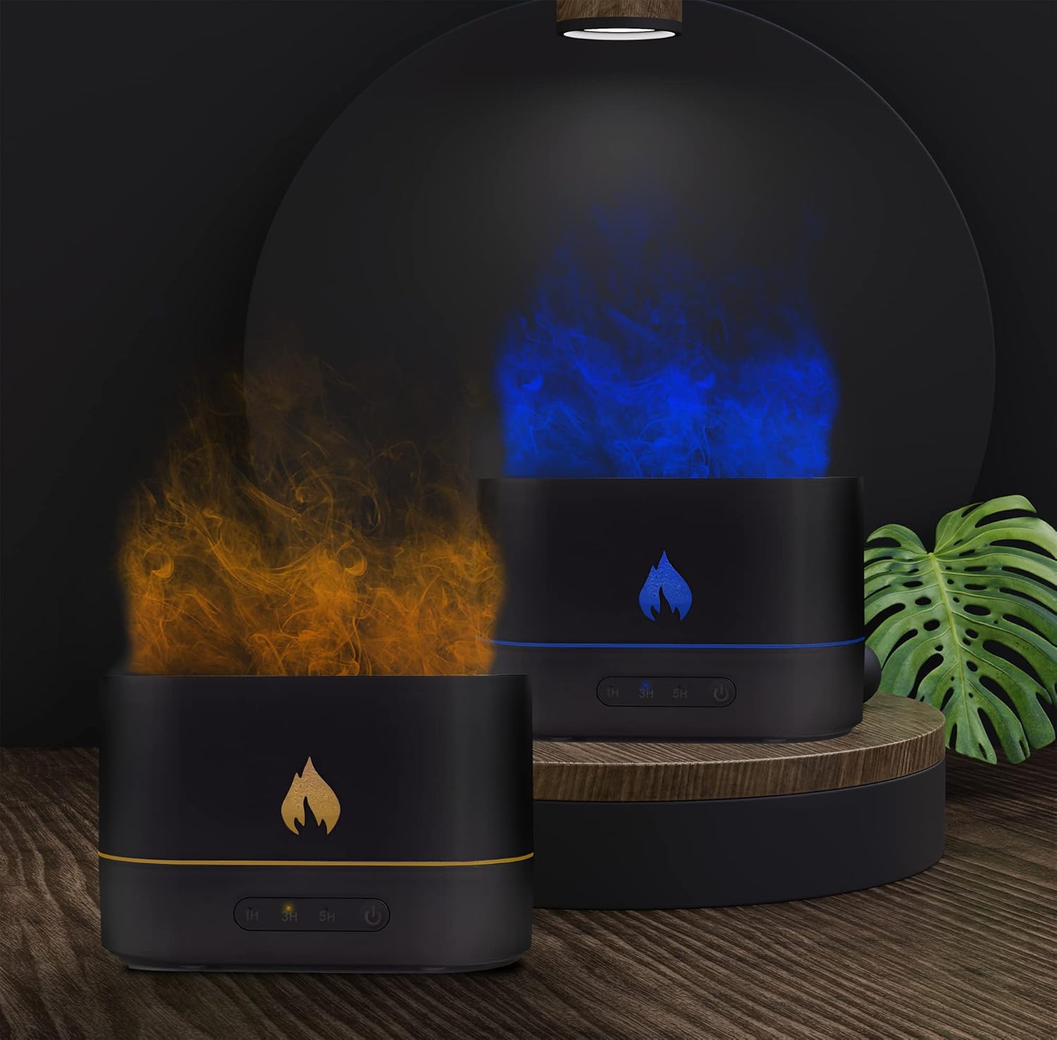 Amazon.com: Torcher Flame Diffuser for Essential Oils - Ultrasonic ...
