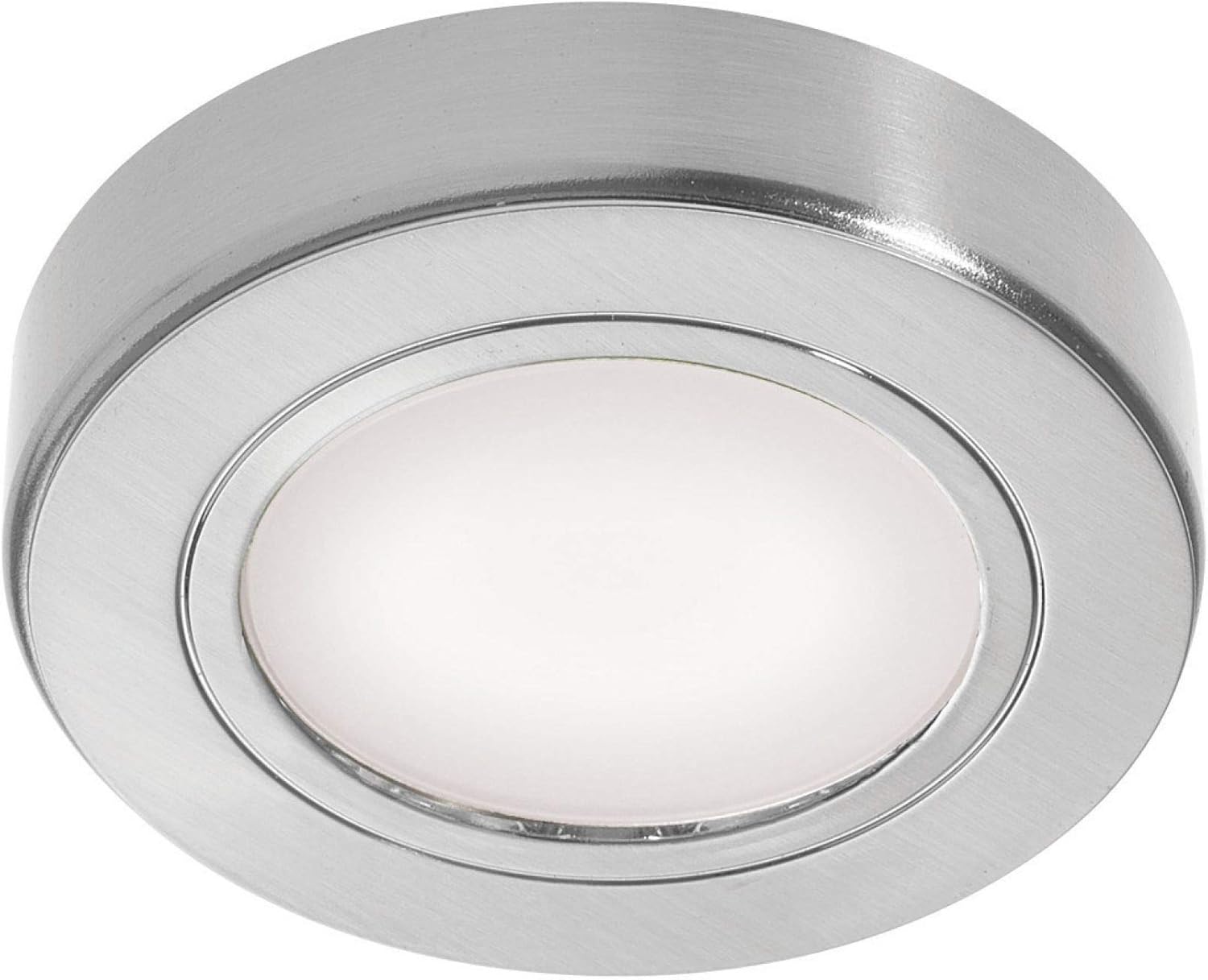 Leyton 2w 12v LED Surface Mounted Downlight Frosted Stainless Steel ...