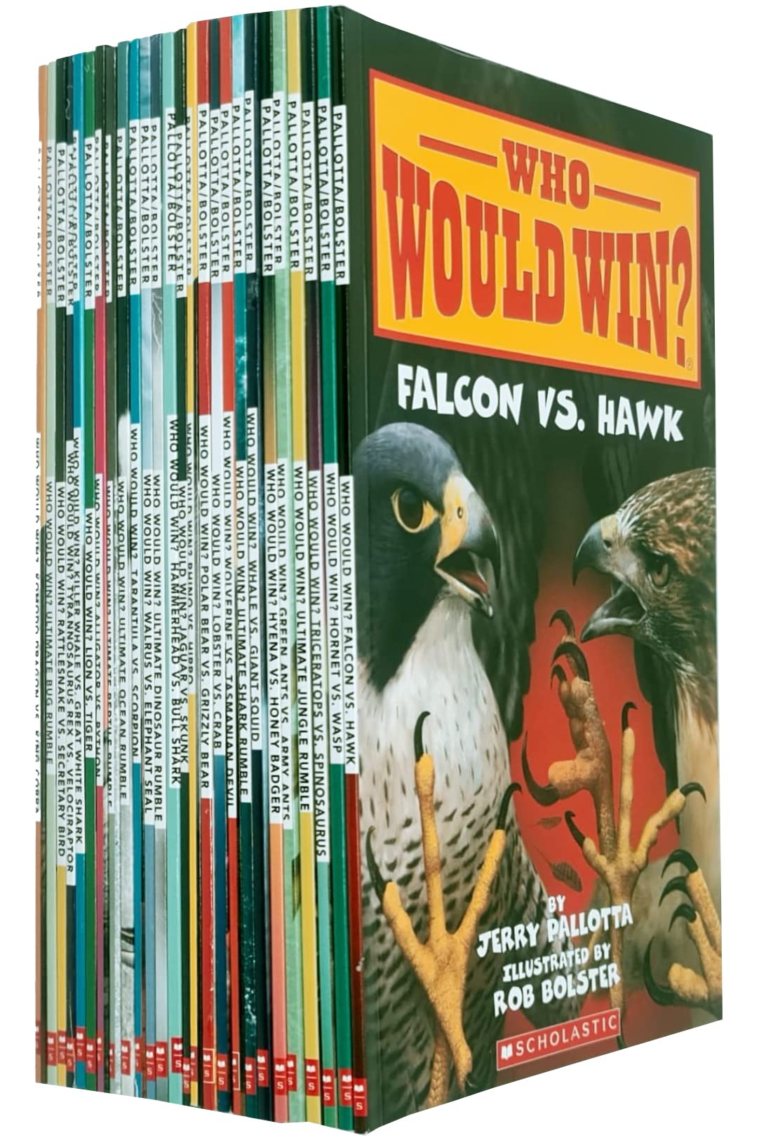 Buy Who Would Win Collection 26 Books Set By Jerry Pallotta (Falcon Vs ...