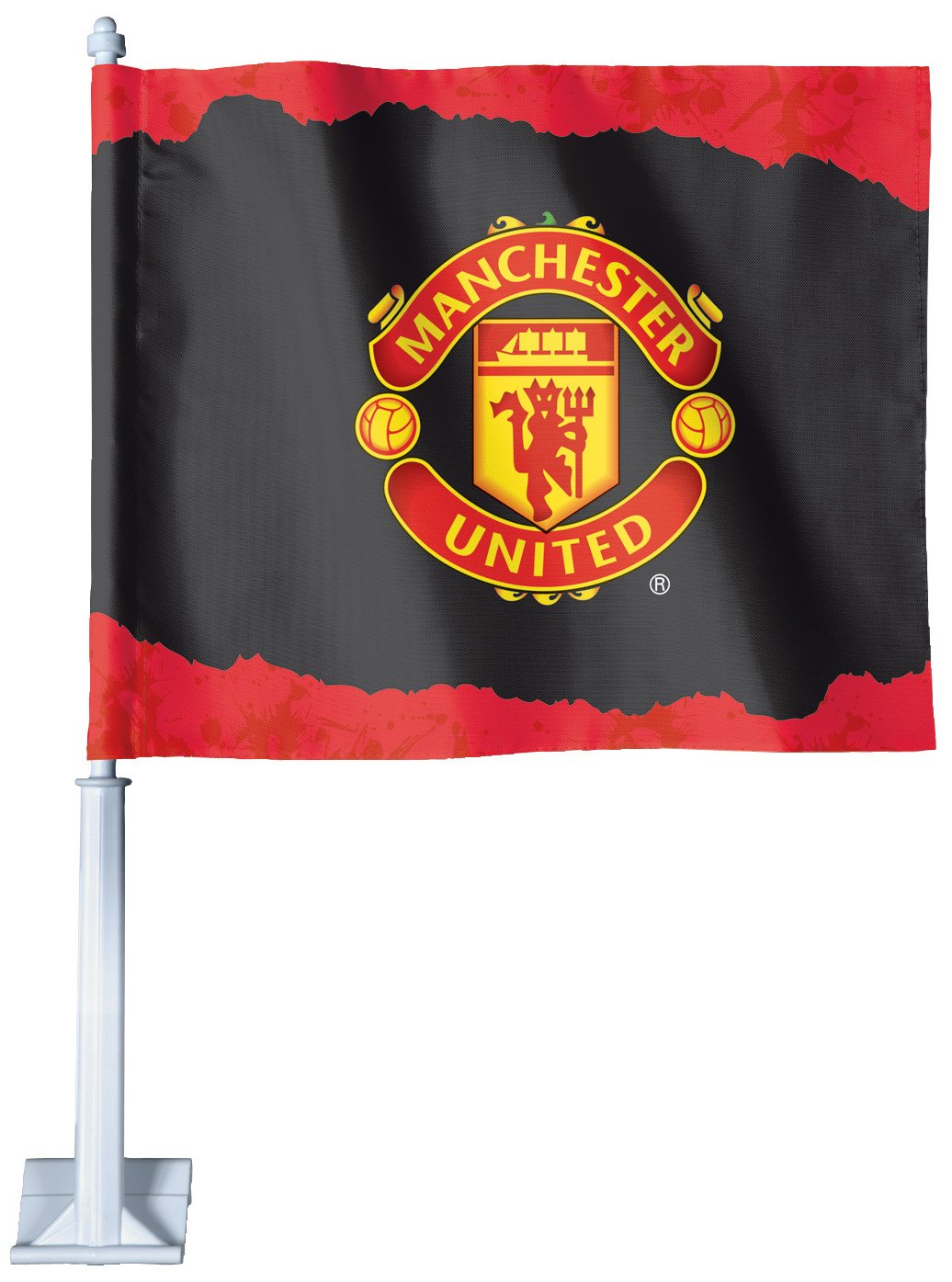 Manchester United Car Flags