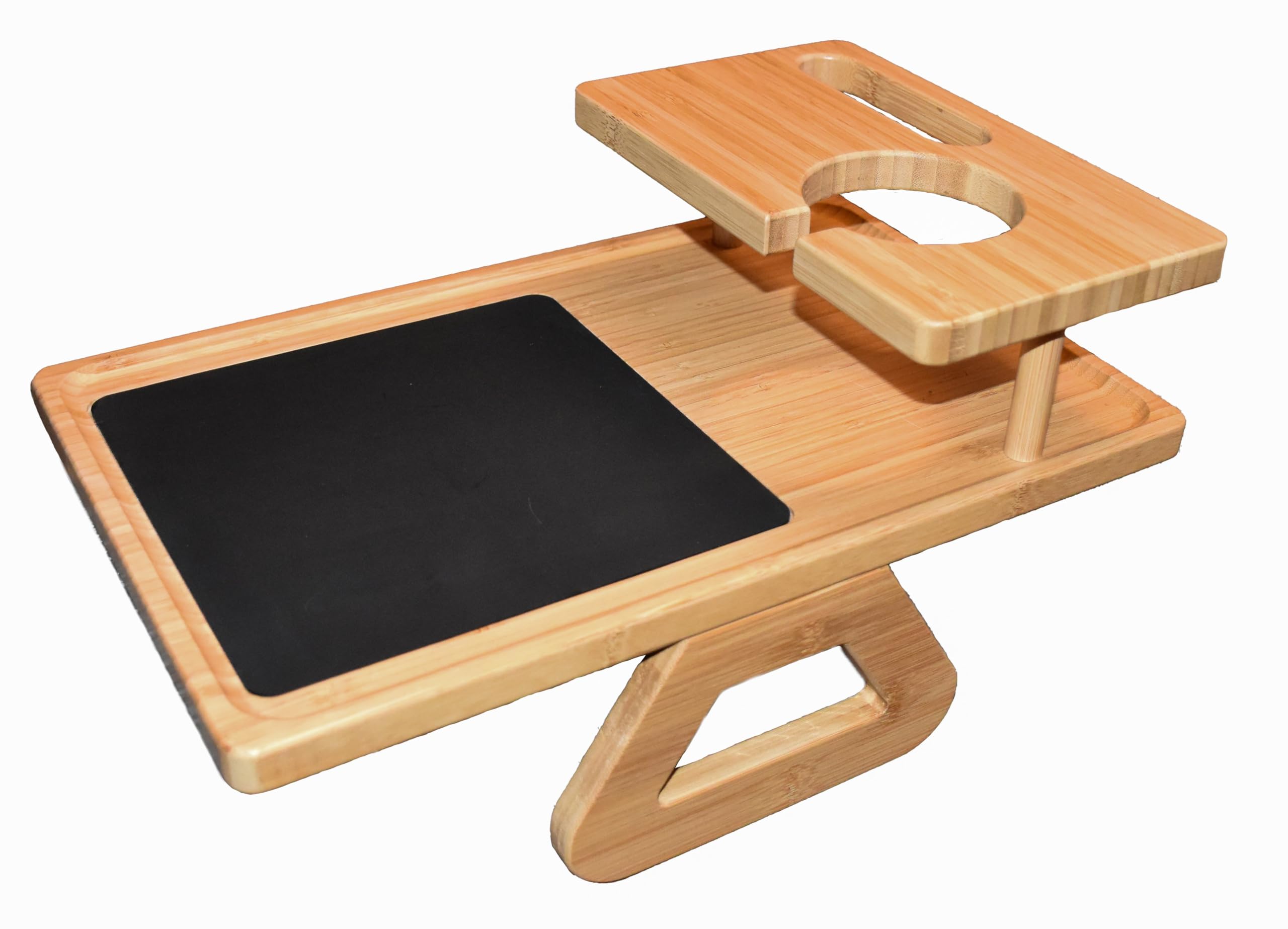 Amazon.com: Couch Table, Sofa Table with Cup Holder, Couch arm Table ...