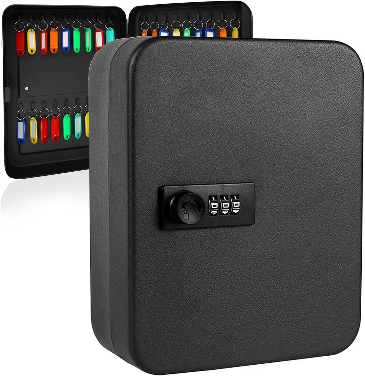 Combination Key Safe Wall Mounted, 36-key Box Outdoor with 40 Key ...