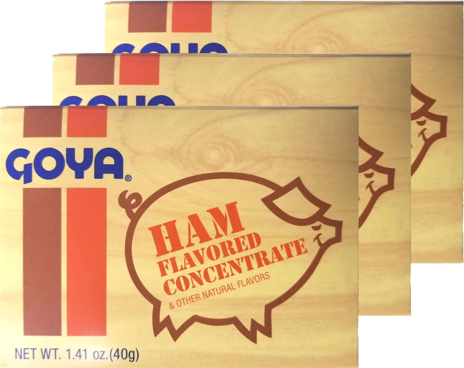 Amazon.com : Goya Ham Flavored Concentrated Seasoning 1.41oz | Sabor a ...