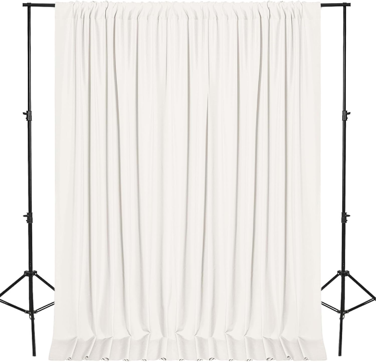 Amazon.com: DWCN 10x10 FT Ivory Backdrop Curtains for Parties ...